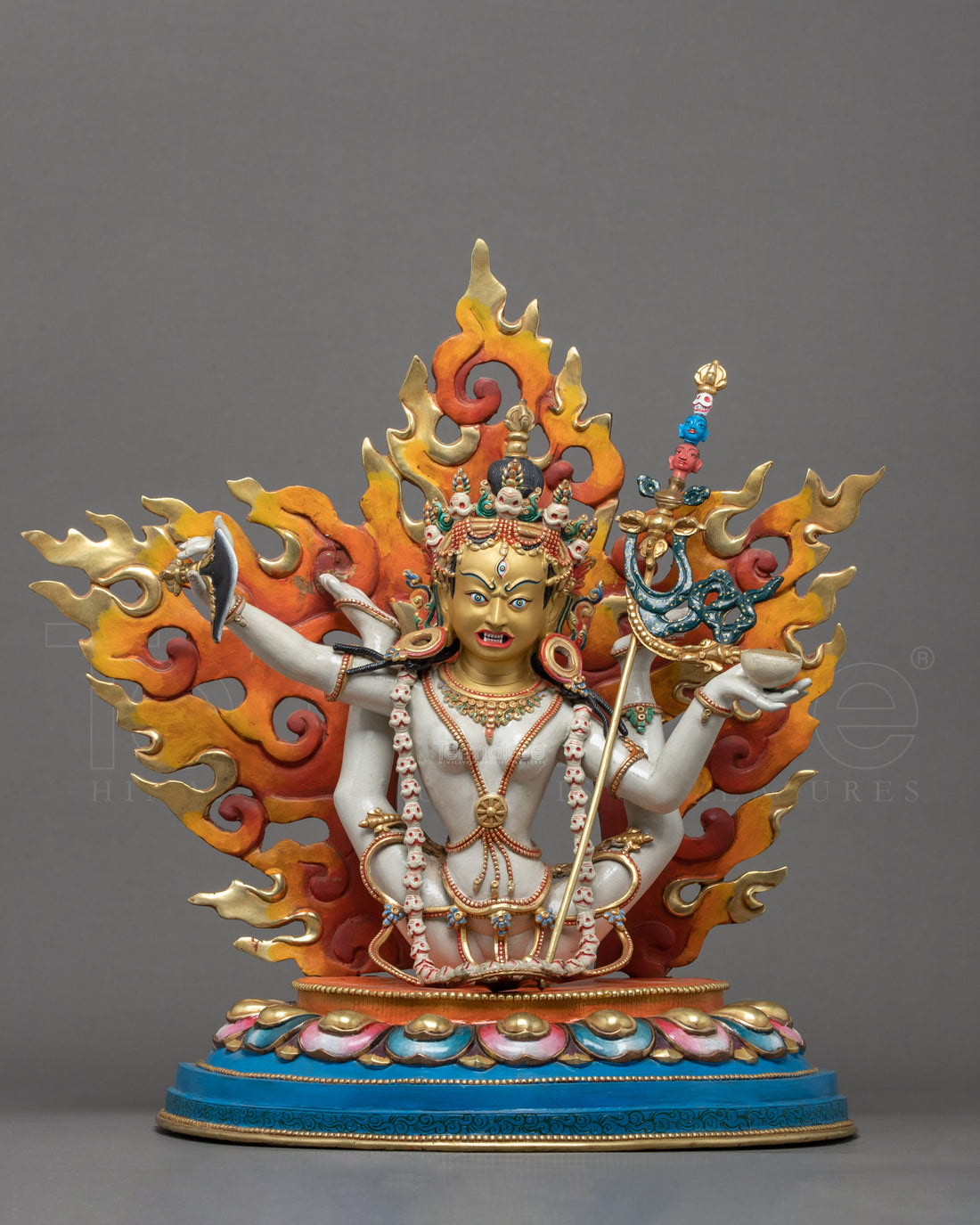 Rare Sukhasiddhi Statue | Traditional Buddhist The Wisdom Dakini Art