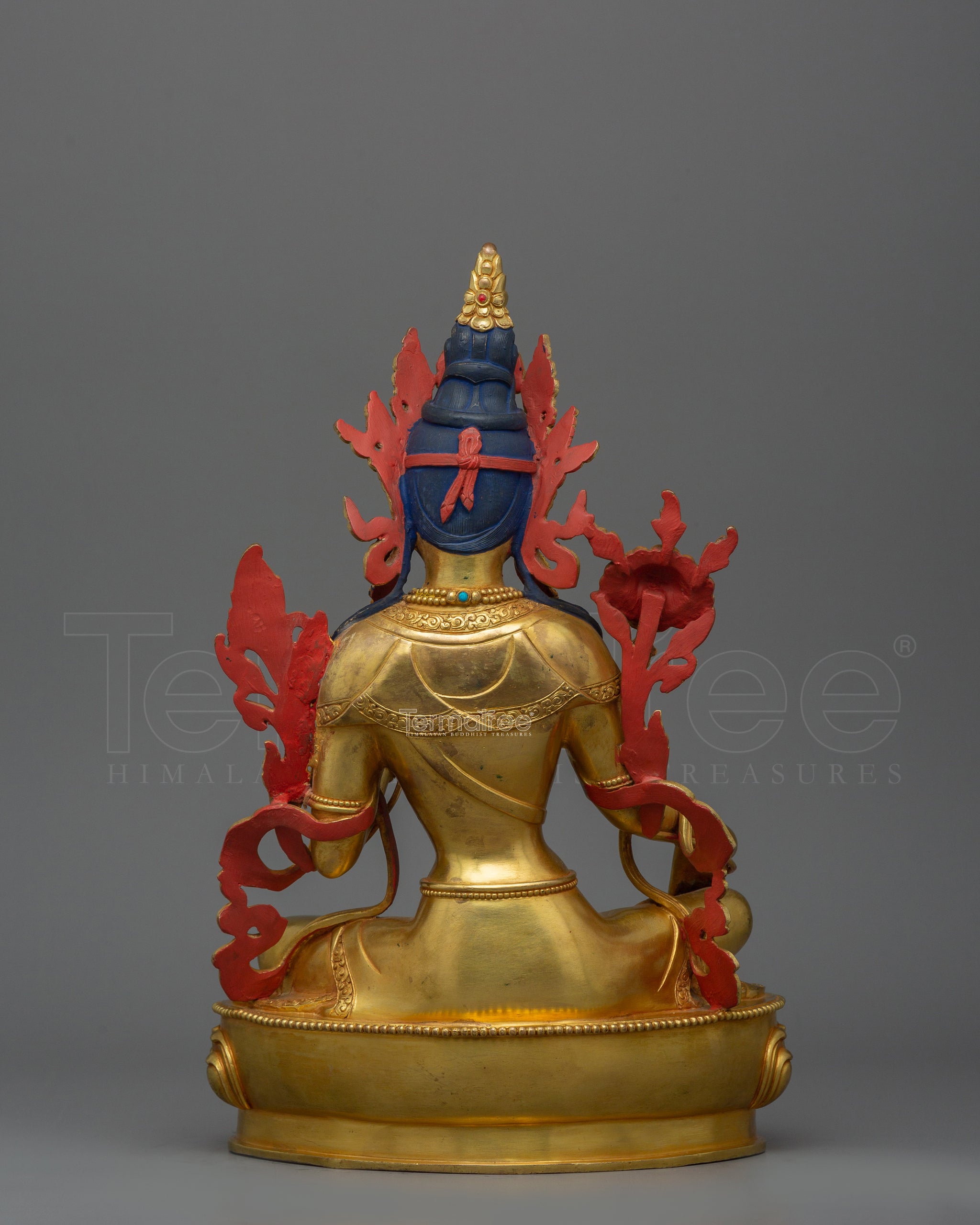 The Nepali Princess Shyama Tara Statue | Goddess Green Tara Sculpture