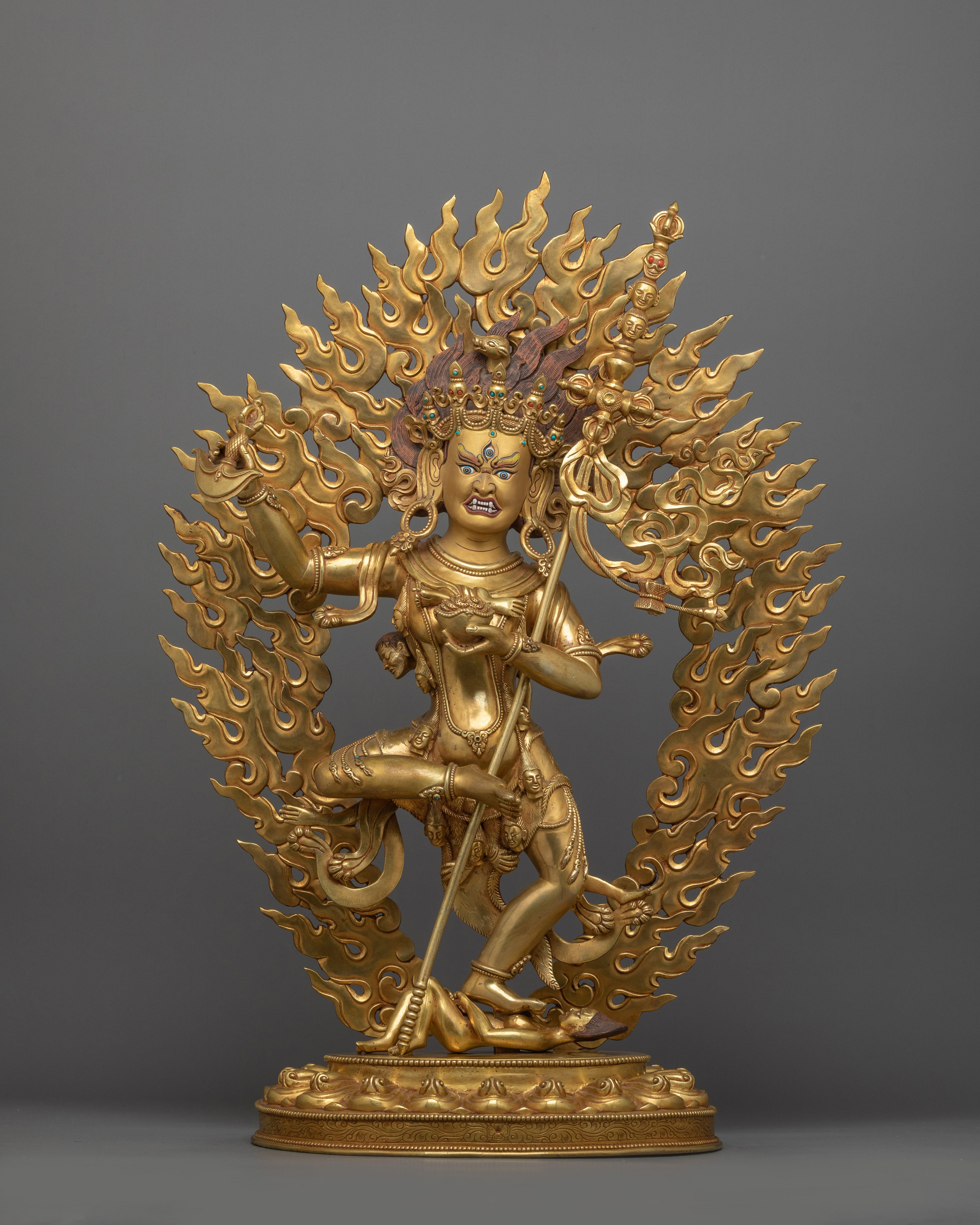 Handmade Troma Nagmo Statue: Buddhist Revered Yogini