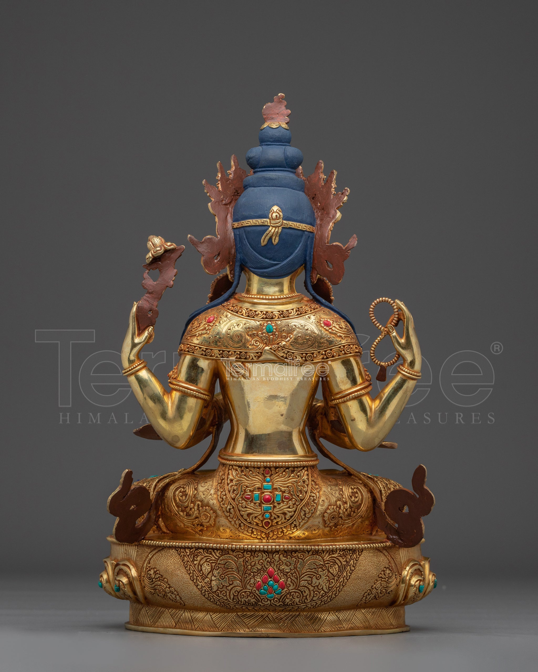 Dharma Protector Chenrezig Statue | Bodhisattva Of Compassion