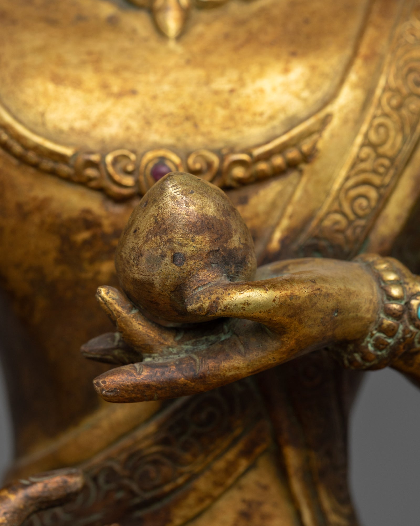 Wangchok Terwai Drolma Vintage Statue | Himalayan Antique Tara "Dolma"