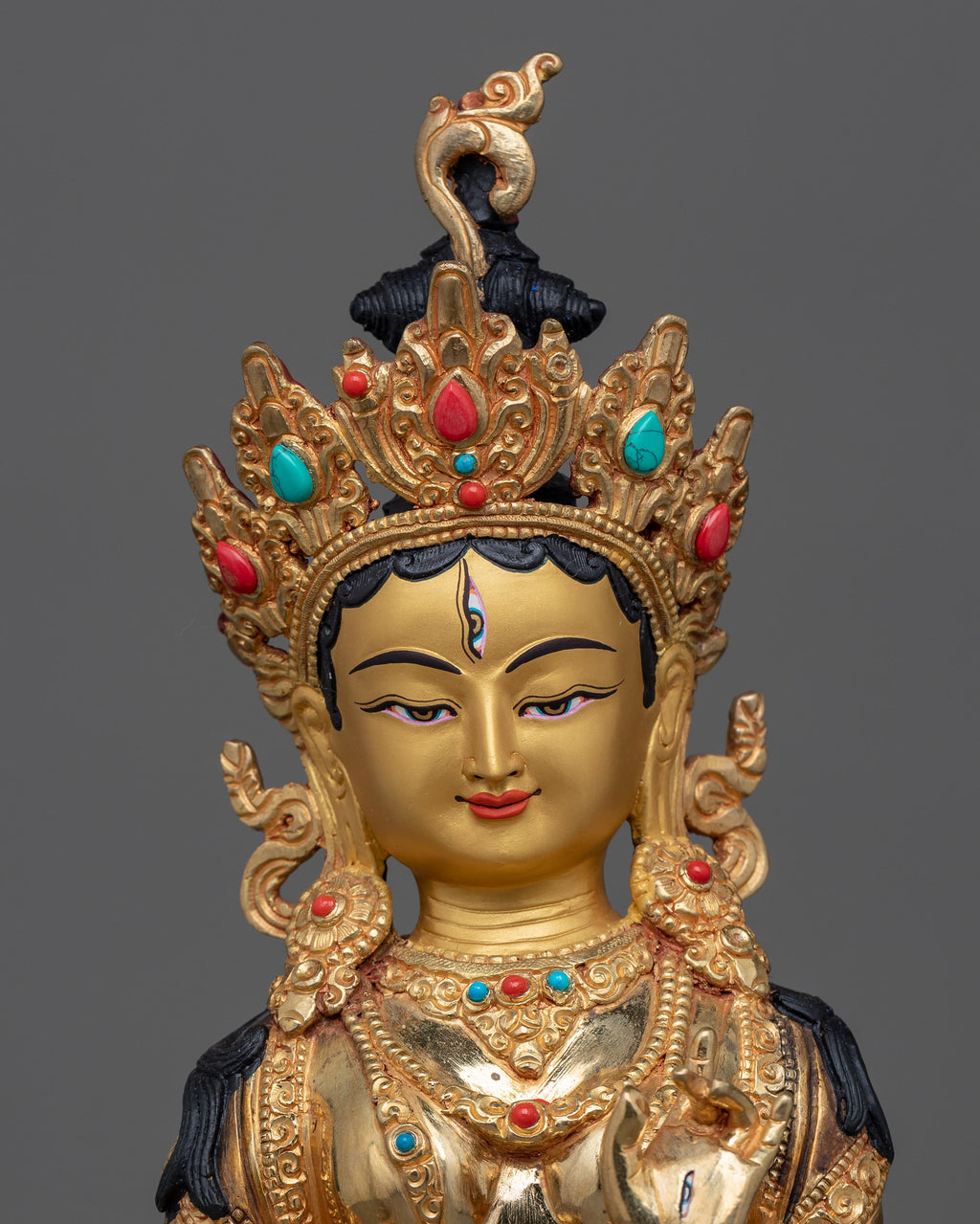 Embrace Peace with the Sitatapatra Sadhana Statue | Himalayan Artwork