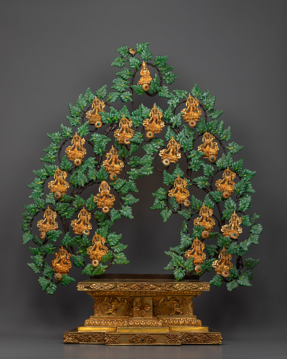 21 Tara Goddess Tree Sculpture | Unravel Spiritual Blossomin