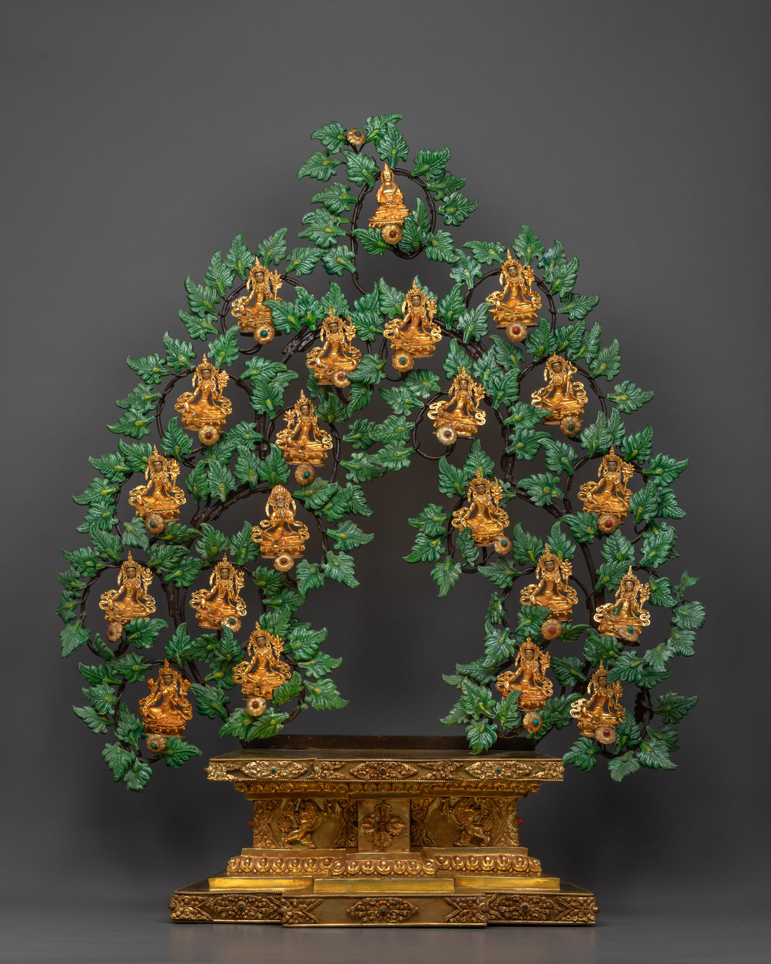 21 Tara Goddess Tree Sculpture | Unravel Spiritual Blossomin