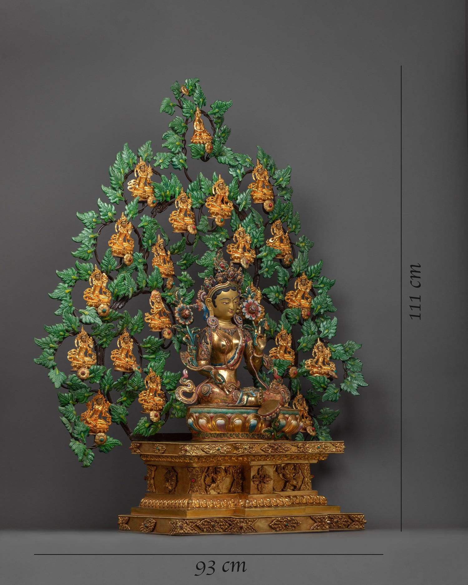 21 Tara Goddess Tree Sculpture | Unravel Spiritual Blossomin