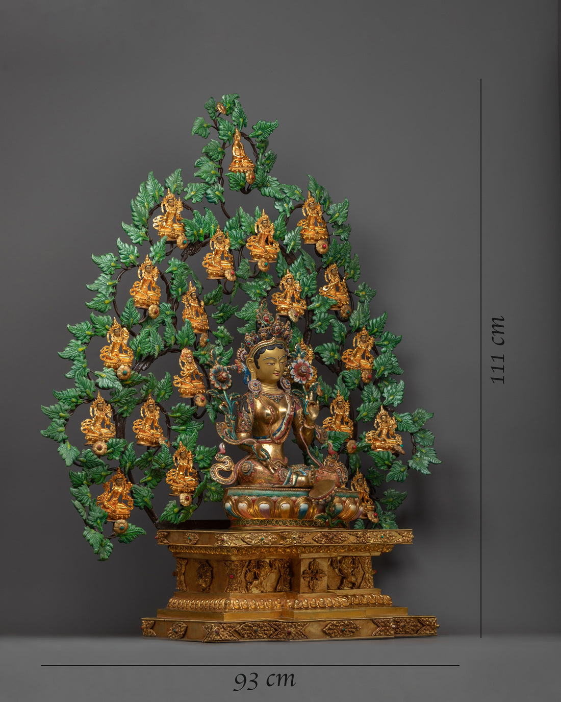 21 Tara Goddess Tree Sculpture | Unravel Spiritual Blossomin