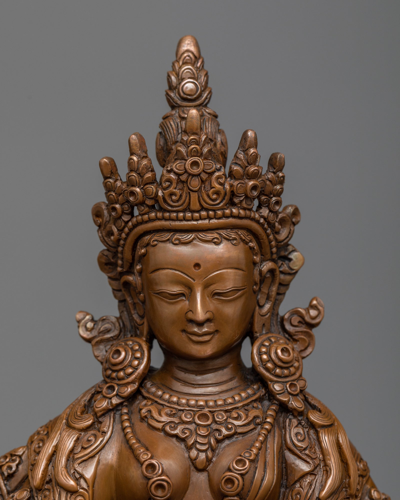 Vasudhara Goddess of Abundance Statue | Himalayan Traditional Artifact