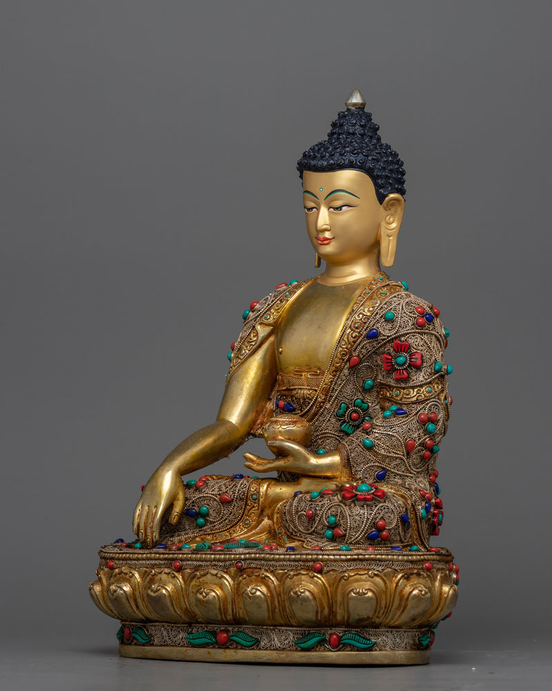 Authentic Buddha Gautama Shakyamuni Statue | Handcrafted Buddha Sculpt