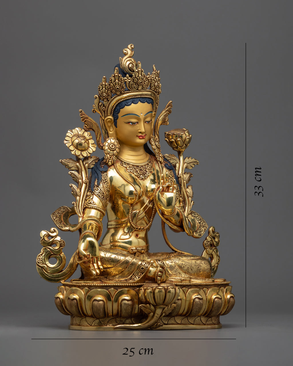 The Divine Feminine Buddha Goddess Statue | Mother Green Tara
