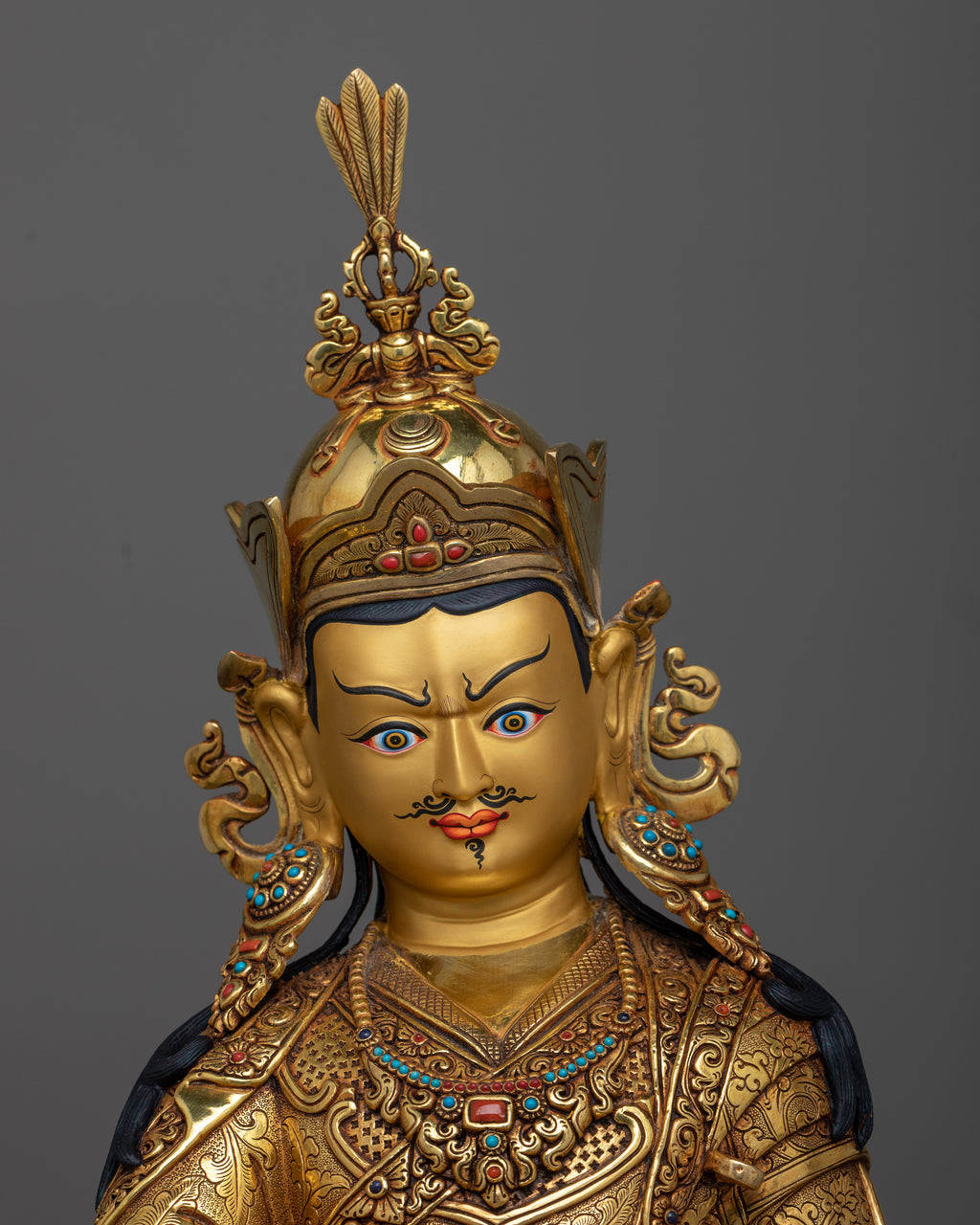 The Vajra Master Guru Rinpoche Statue | Manifestation of Spiritual Aut