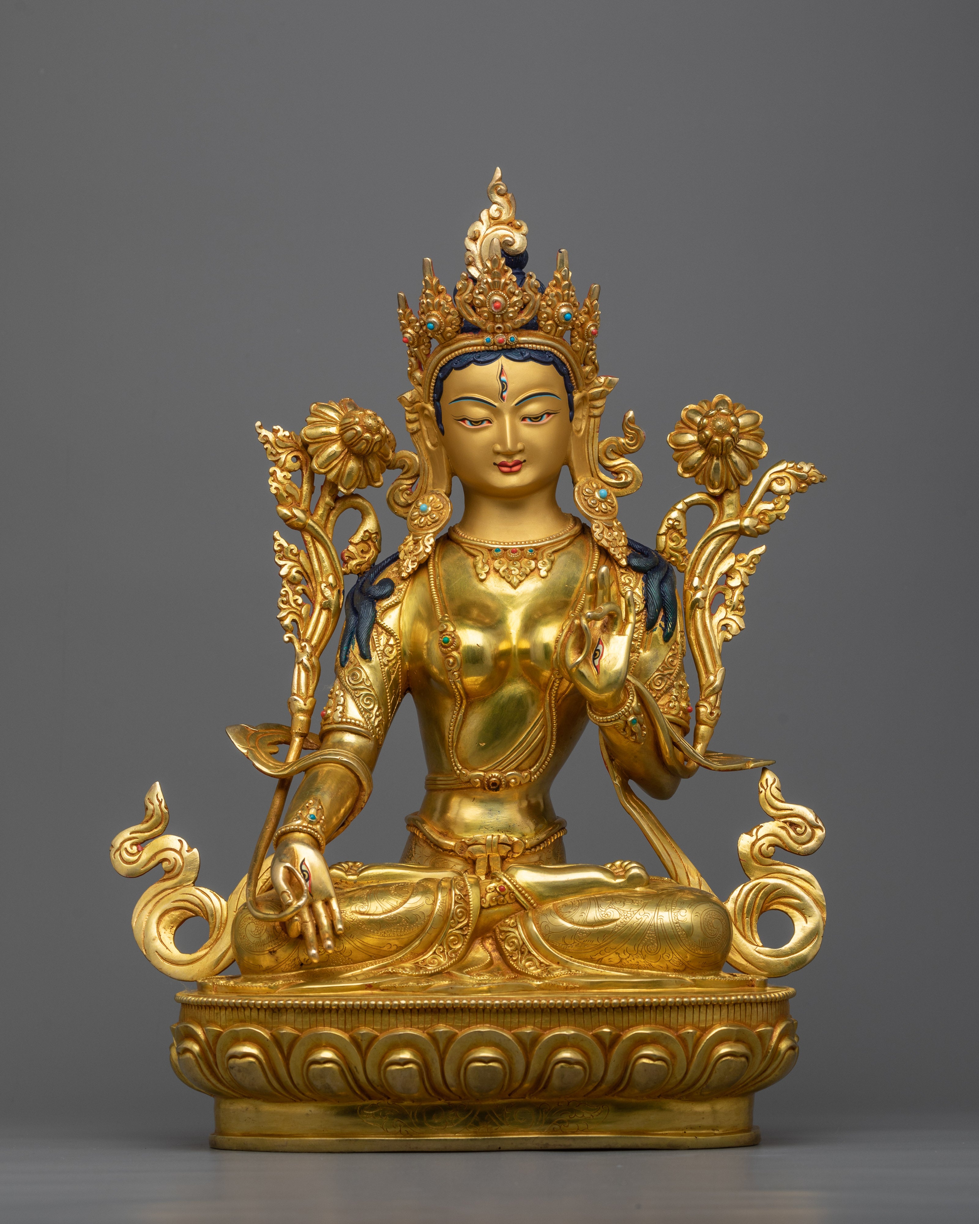 White Shyama Tara Statue | Gateway to Spiritual Empowerment