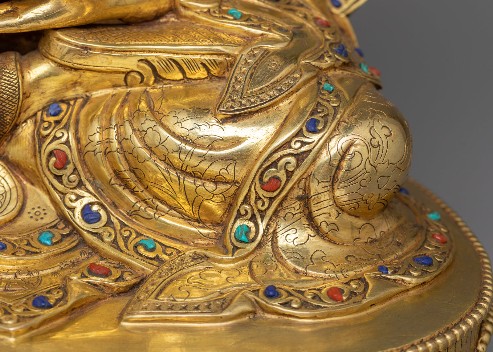 Premium Quality Guru Rinpoche Statue | Handmade in Nepal by Nepali Mas