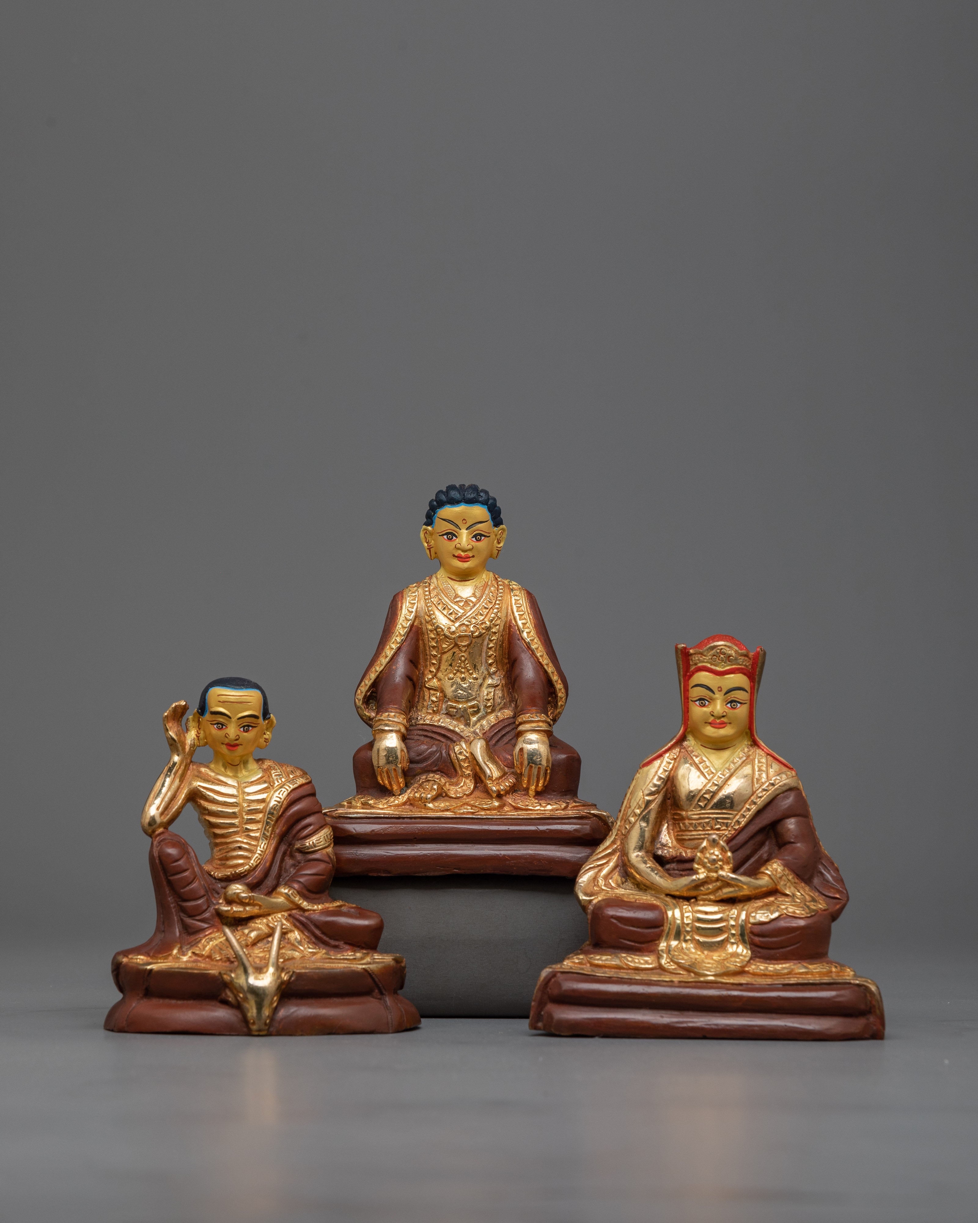 Trio Kagyu Master Set | Embodiment of Spiritual Wisdom