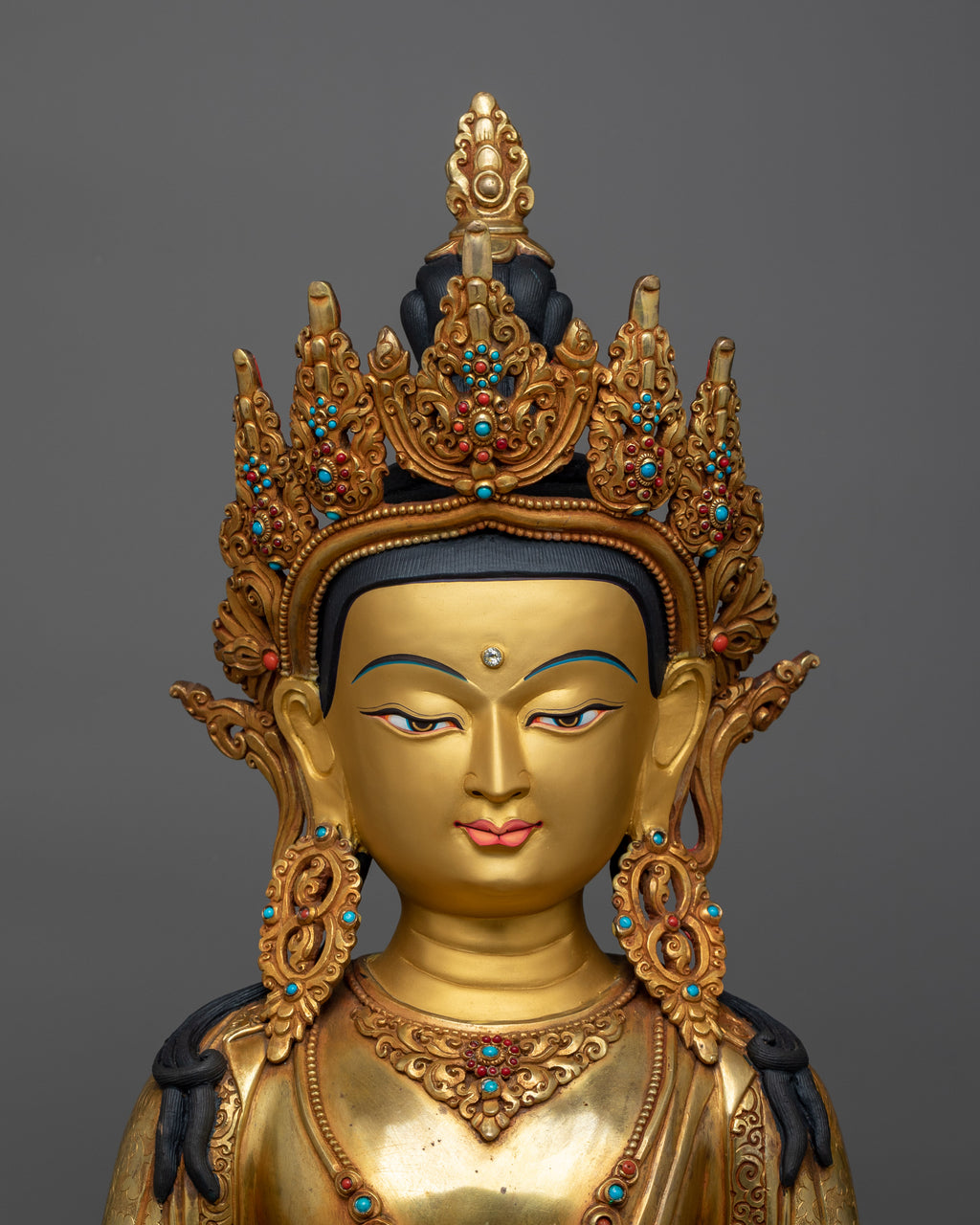 Amitayus Long-Life Buddha 65cm Statue | Symbol of Enduring Vitality