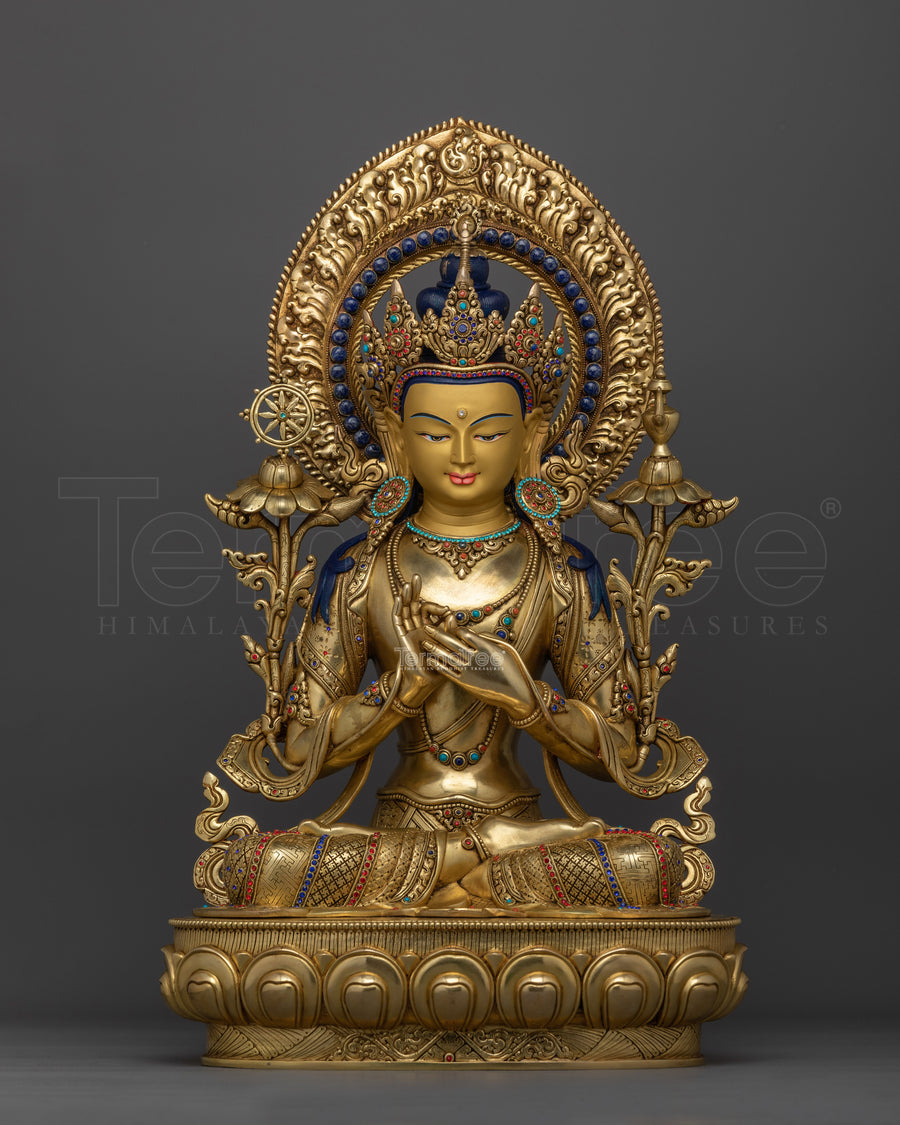 Maitreya Buddha Tusita Heaven Buddha | Tibetan Buddhist Art