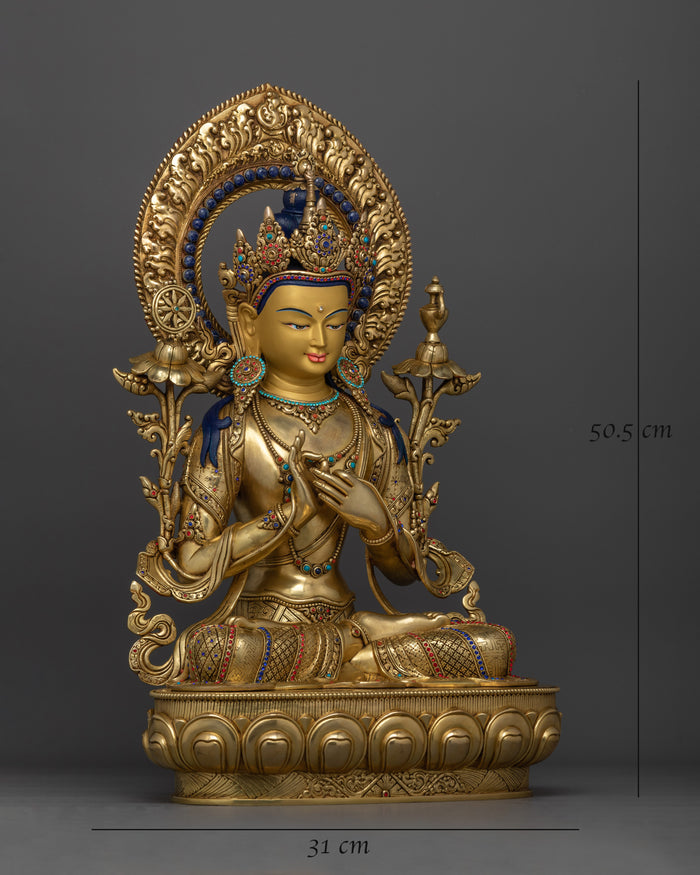 Maitreya Buddha Tusita Heaven Buddha | Tibetan Buddhist Art