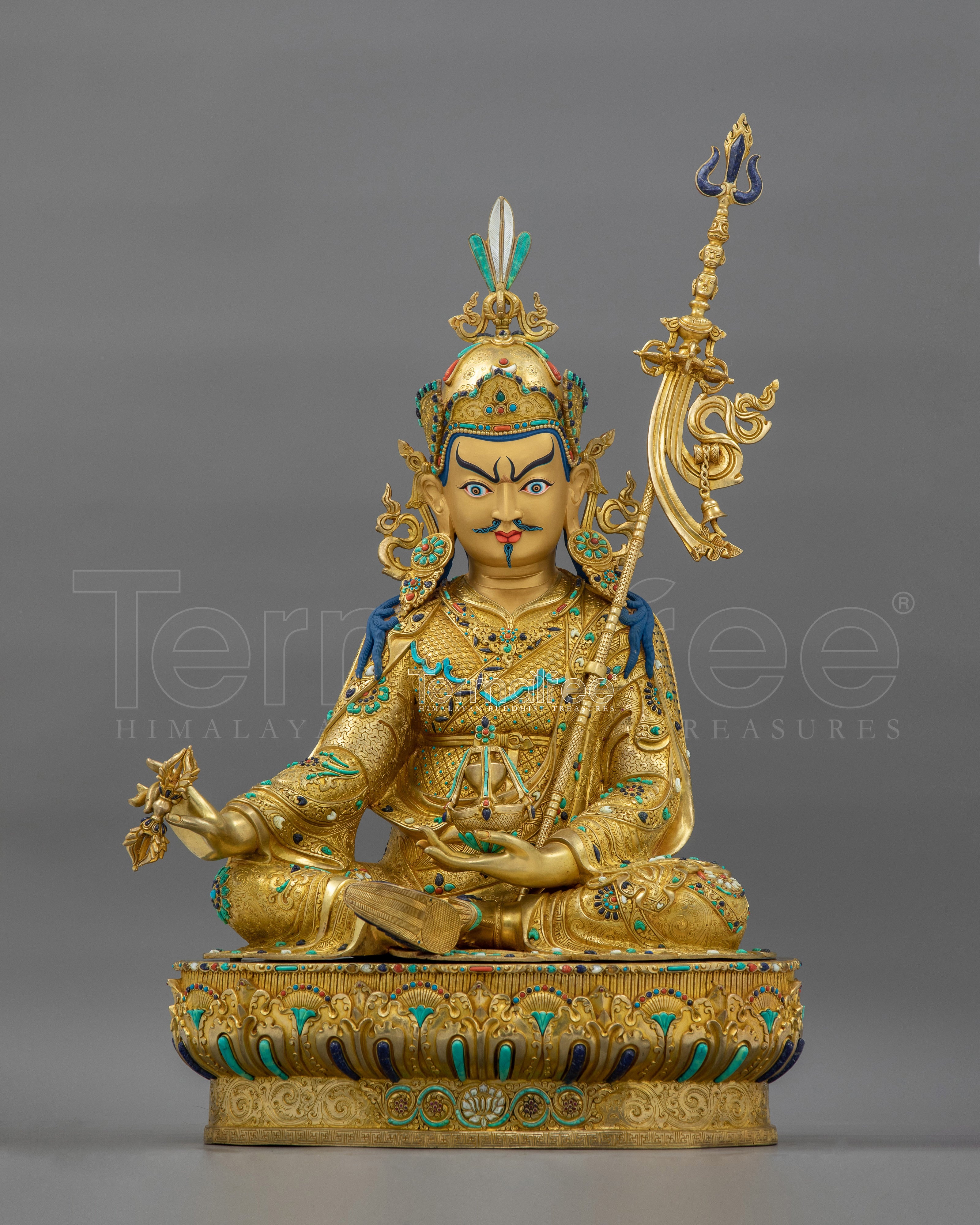 Trantric Master Guru Rinpoche Statue | Embrace the Path of the Tantras