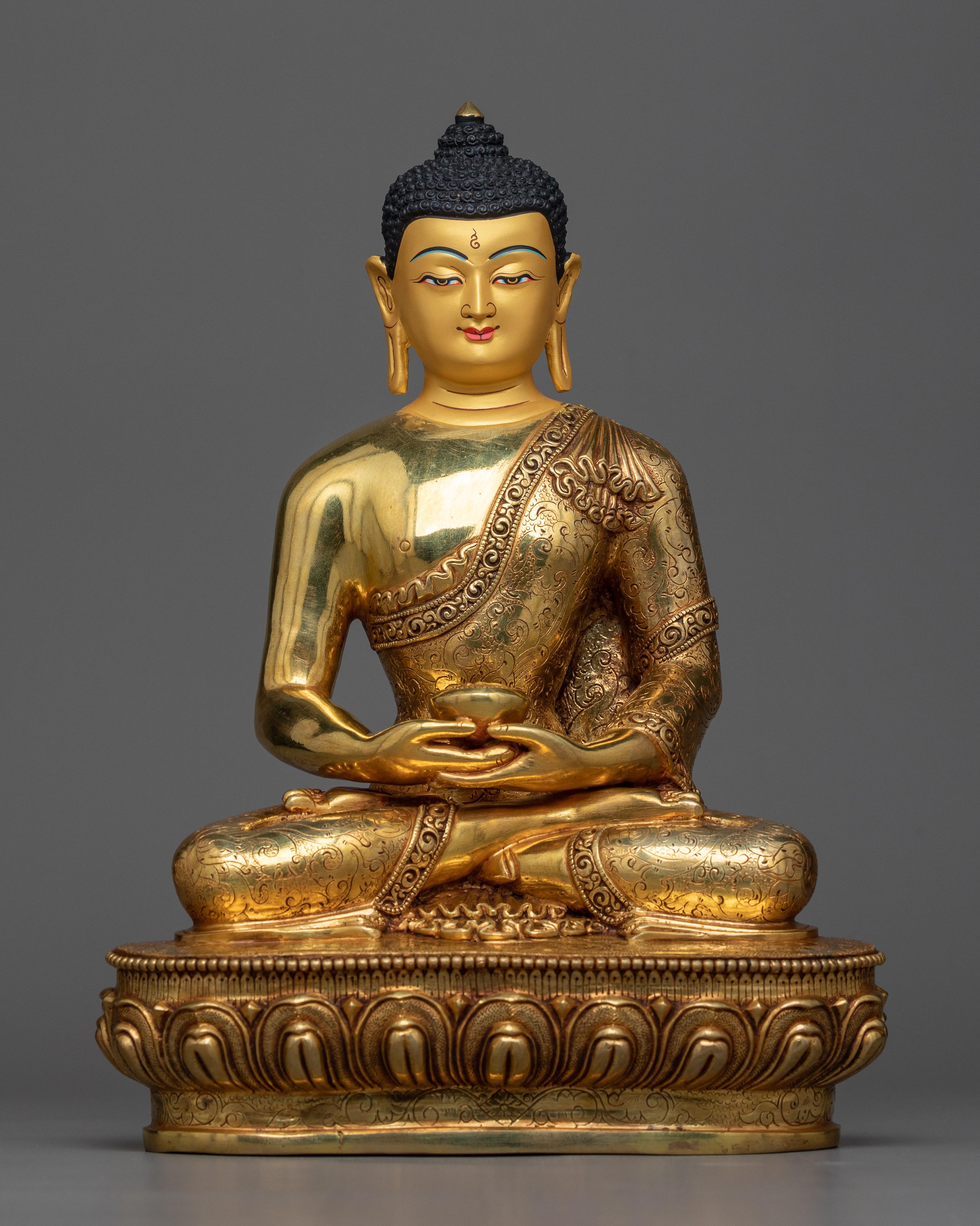 Tibetan Amitabha Buddha Statue | Nepalese Traditional Craftsmenships