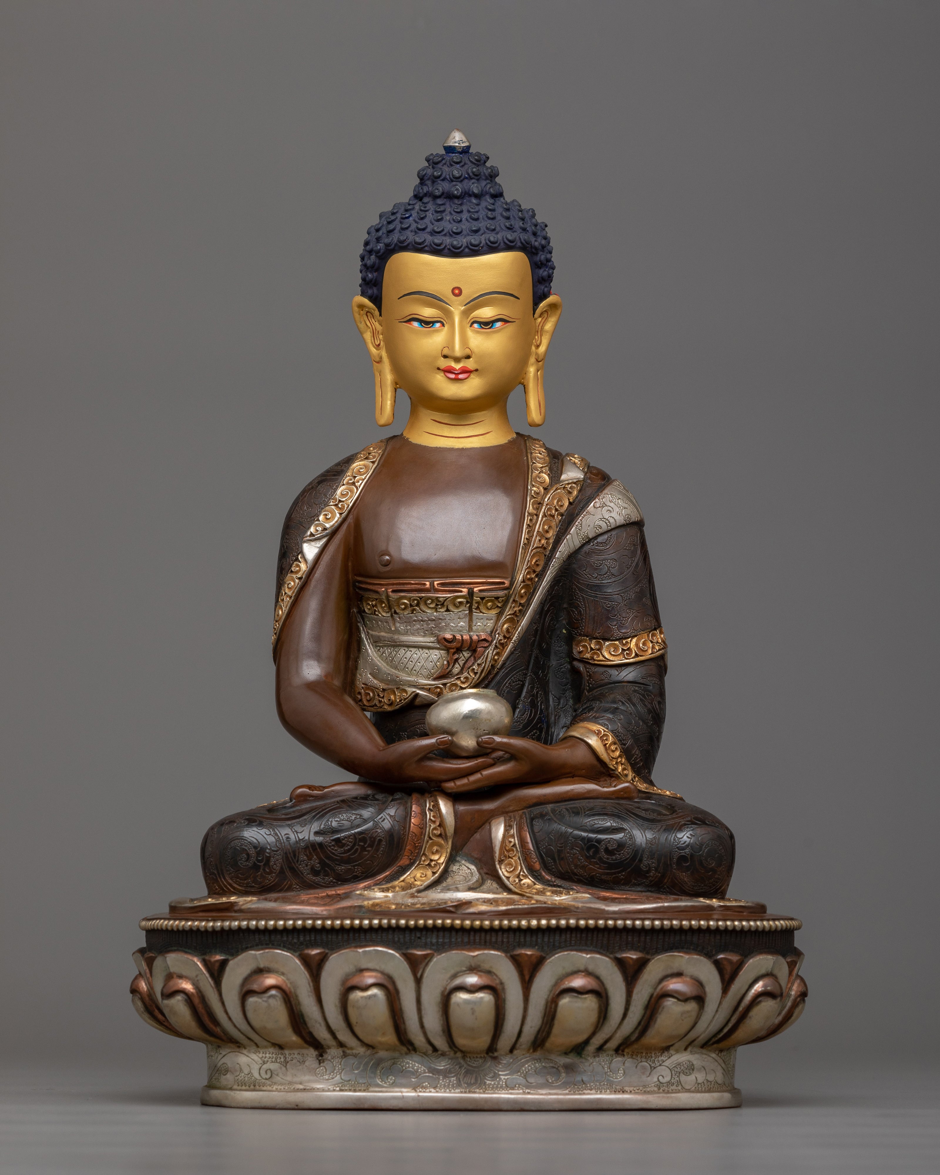 Amitabha Buddha Rupa | Handmade Sculpture