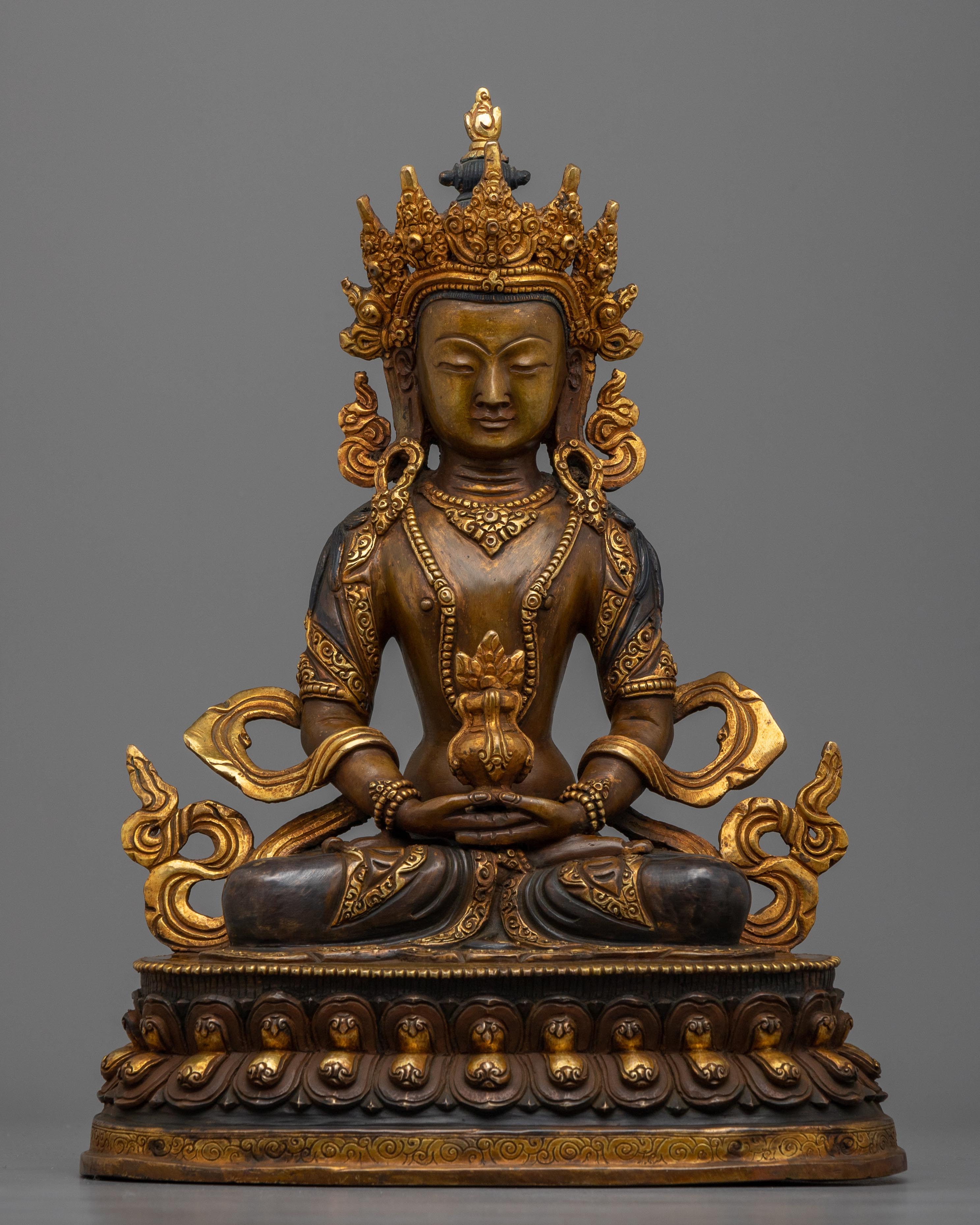 Amitayus Statue The Asia Arts and Crafts | The Buddha of Infinite Life
