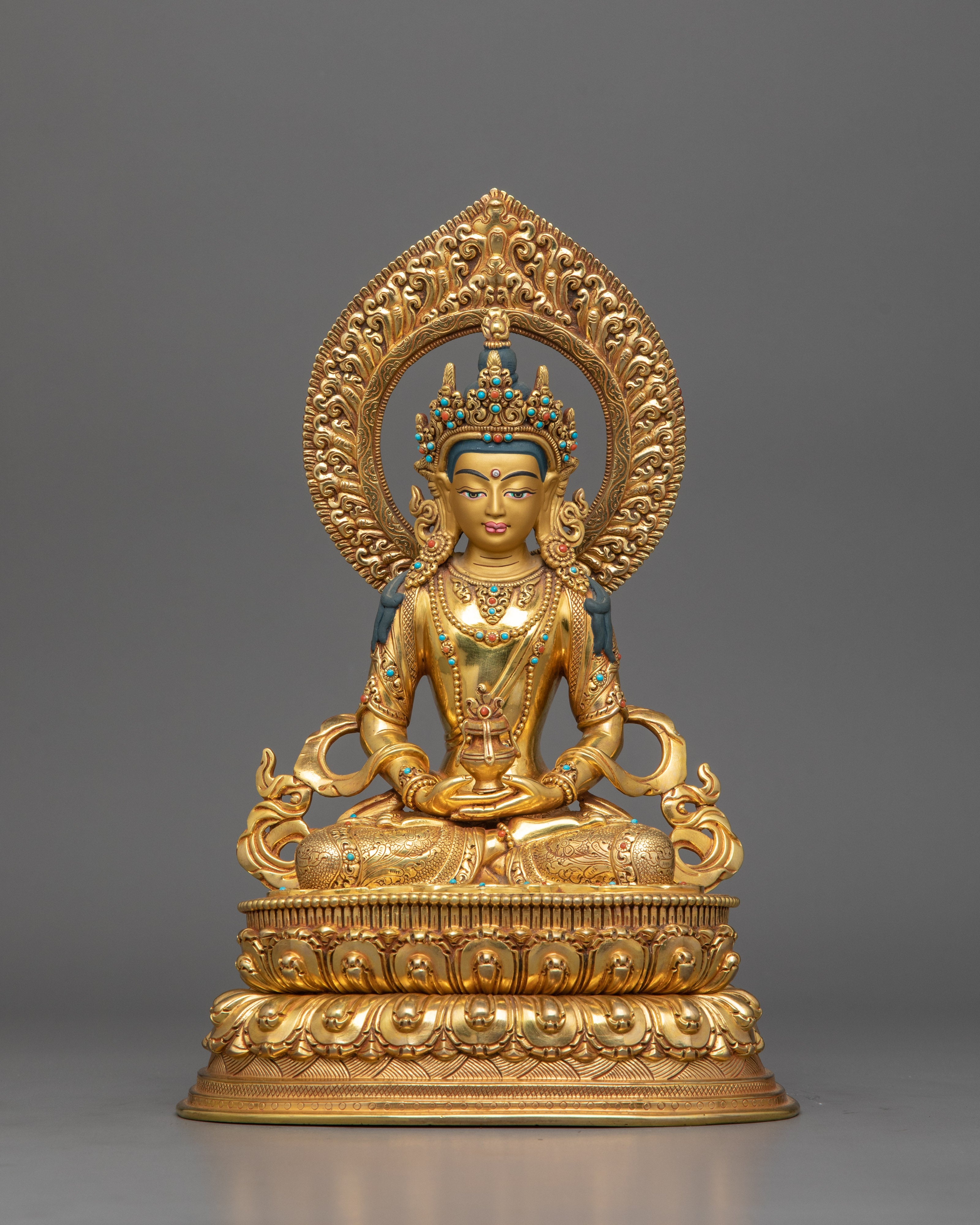 Amitayus Statue Deity of Boundless Life | Also Known as Longevity Deit