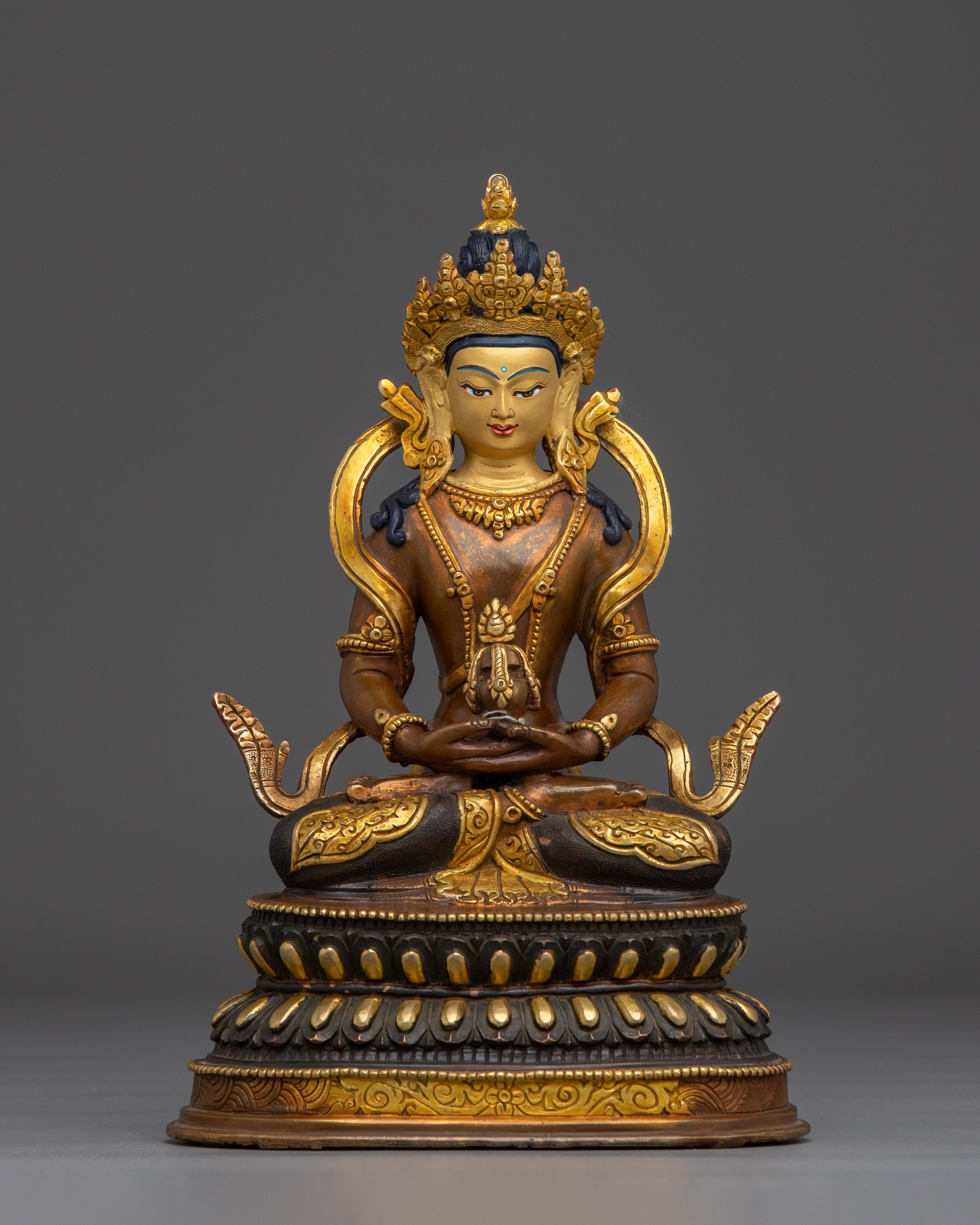 Himalayan Handmade Amitayus Statue | Buddha of Long-life