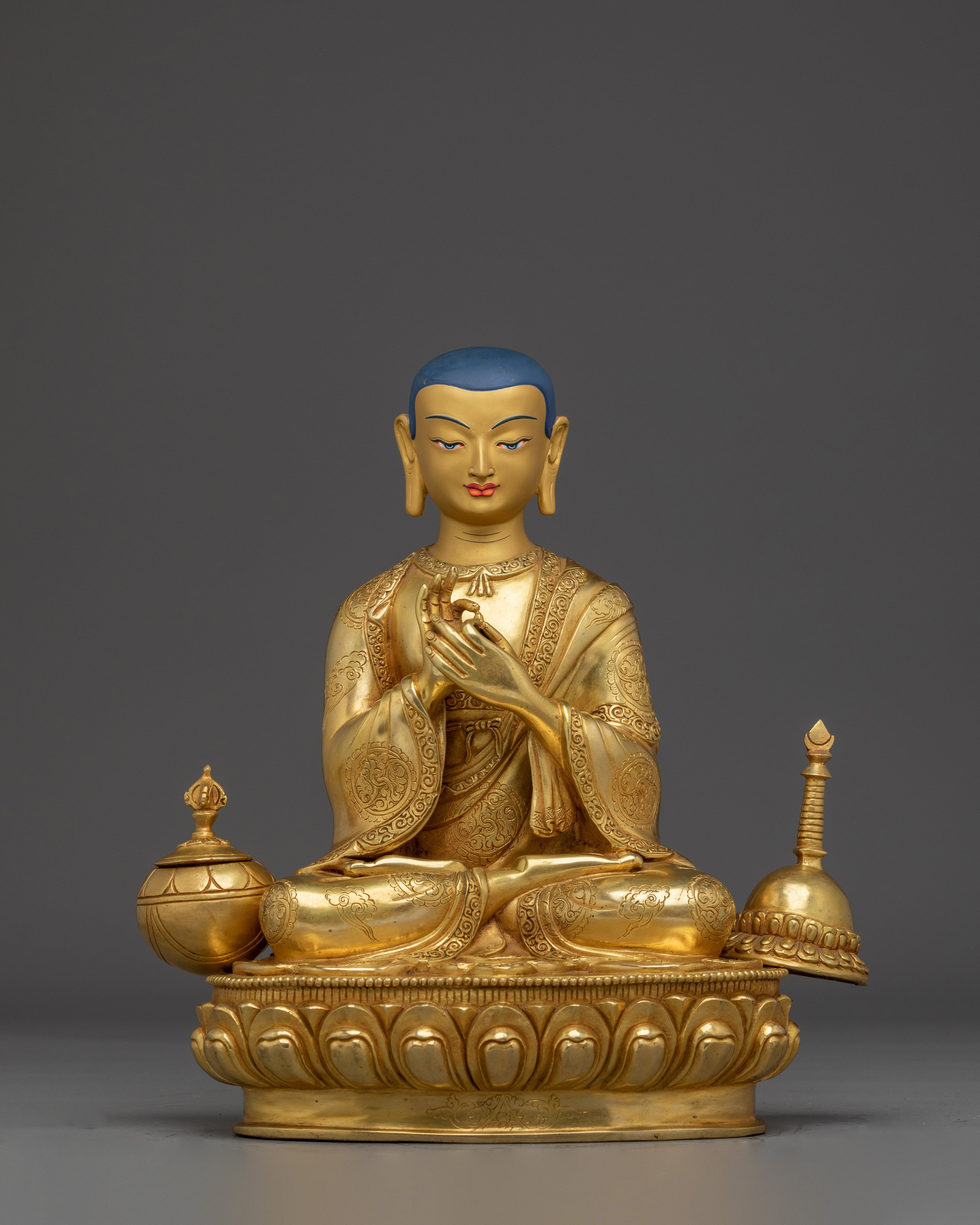 Buddhist Teacher Atisa Statue | Religious Yogi
