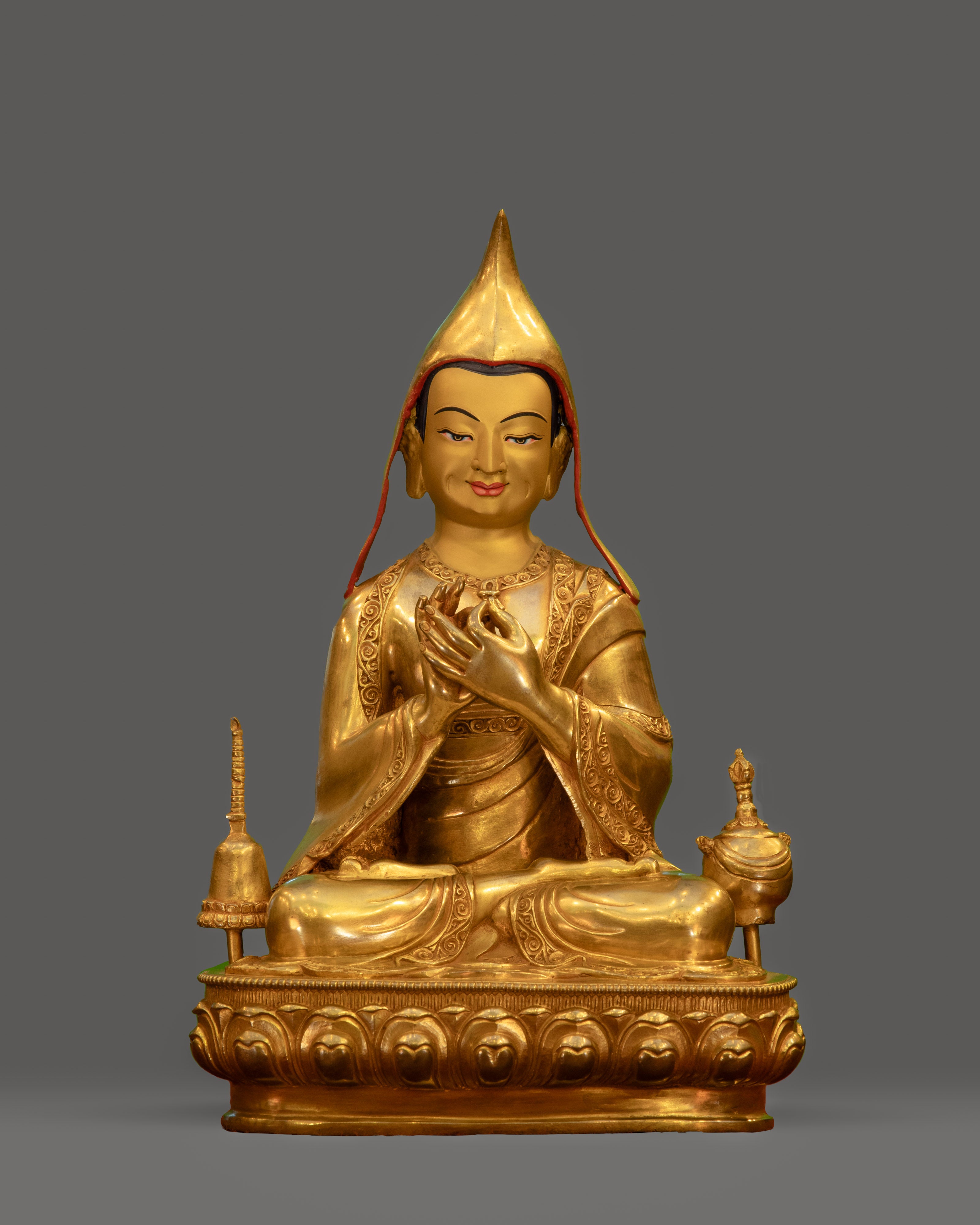 Tibetan Leader Atisa Statue | Great Scholar and Pioneer of Tibetan Bud