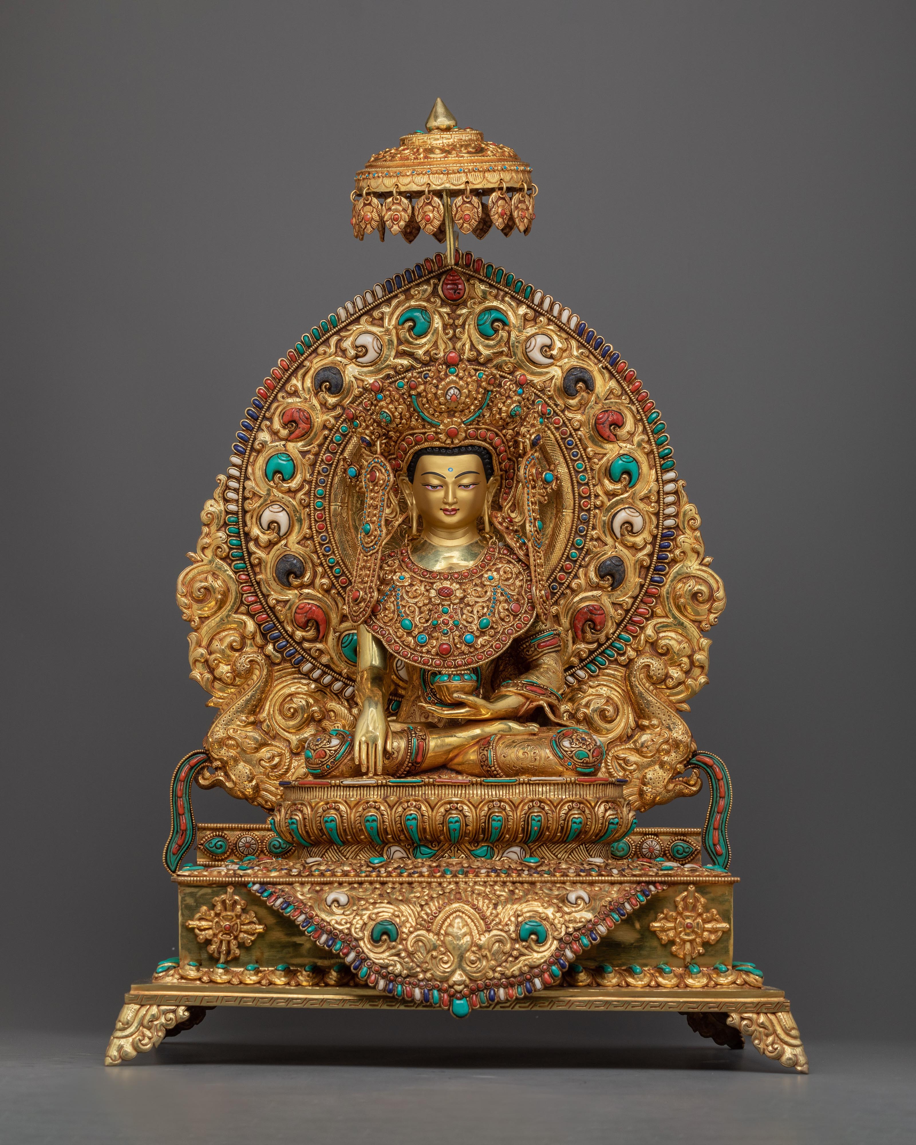 Jowo Rinpoche Shakyamuni Statue | A Resplendent Beacon of Enlightenmen