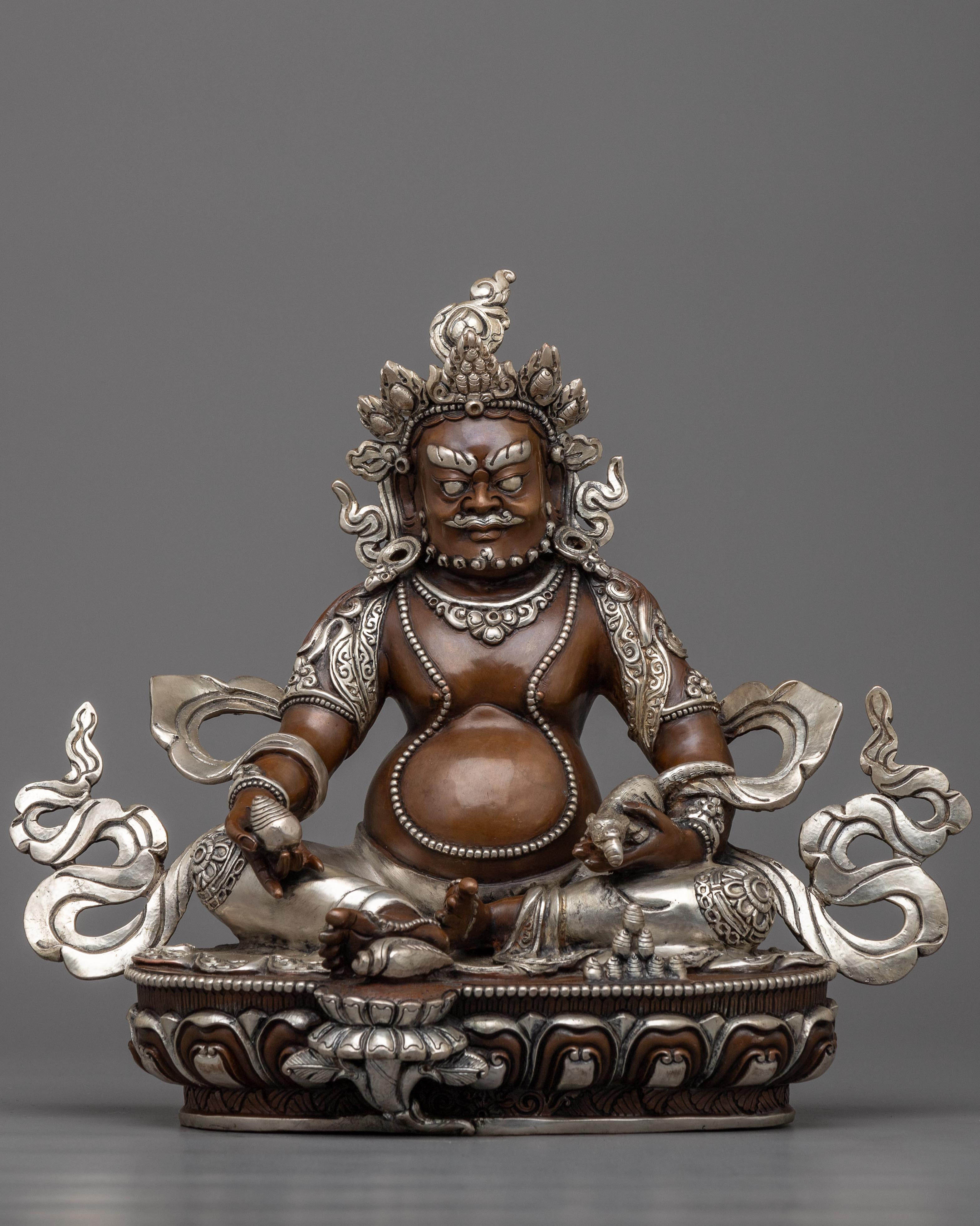 Abundance with the Zambala Statue | Immerse in Prosperity