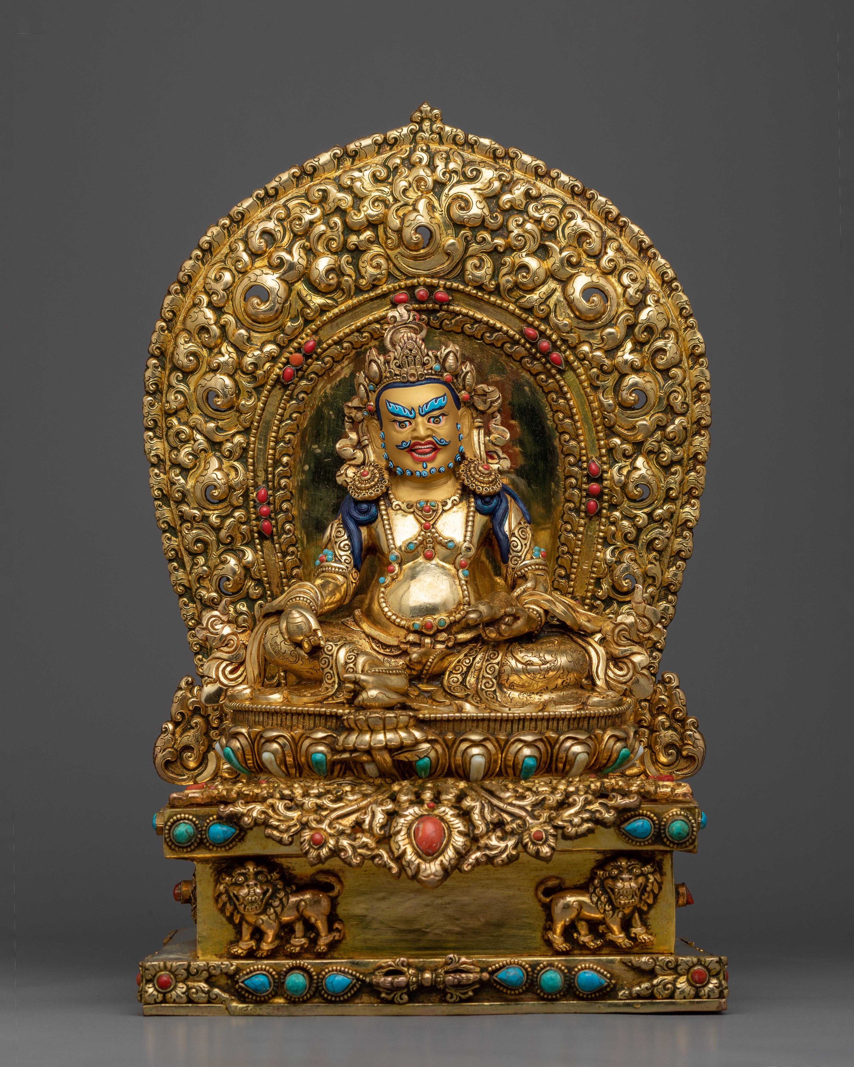 Yellow Jambala Statue | The Essence of Spiritual Prosperity