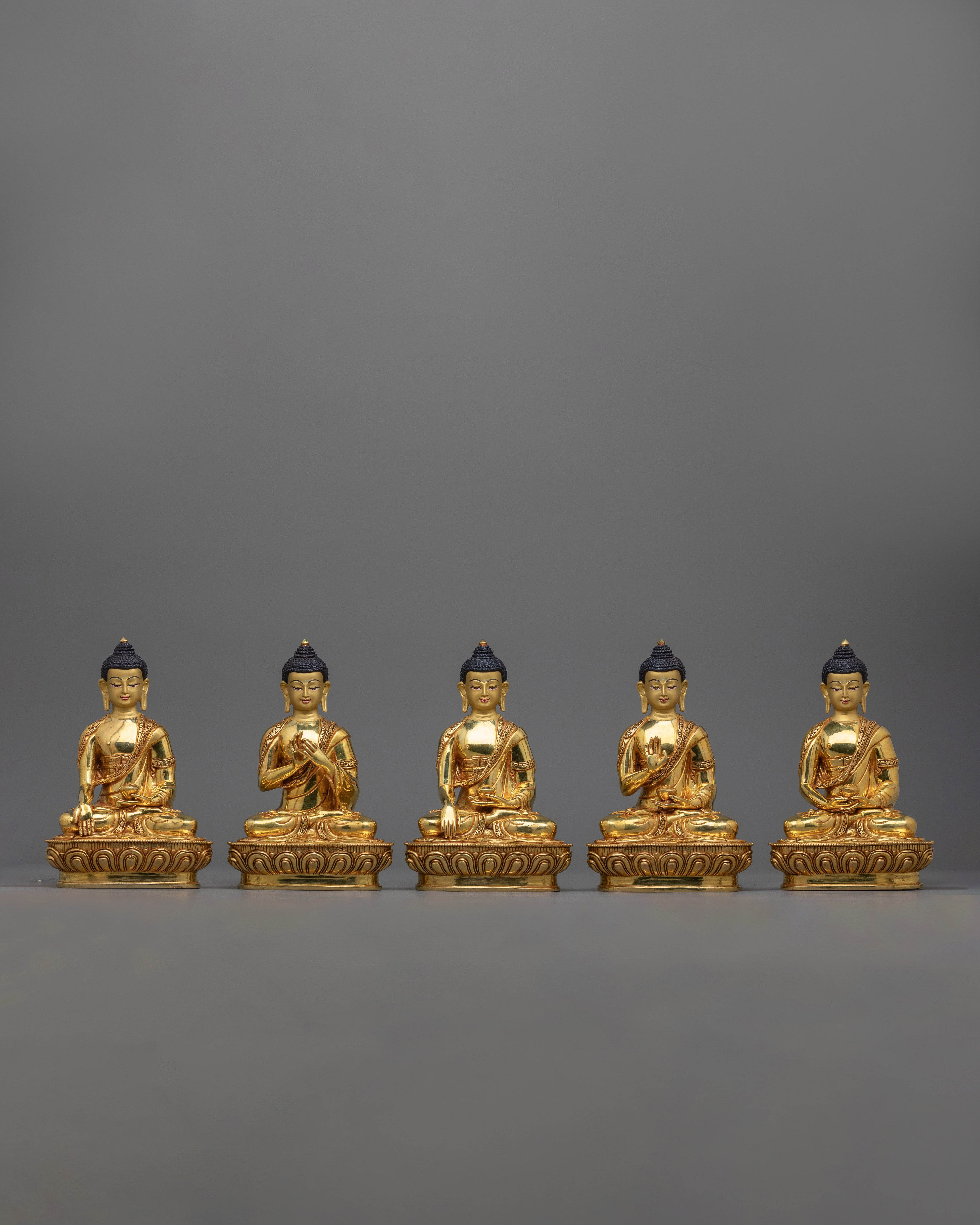 Five Tathagatas Statue | Symbol of Ultimate Enlightenment