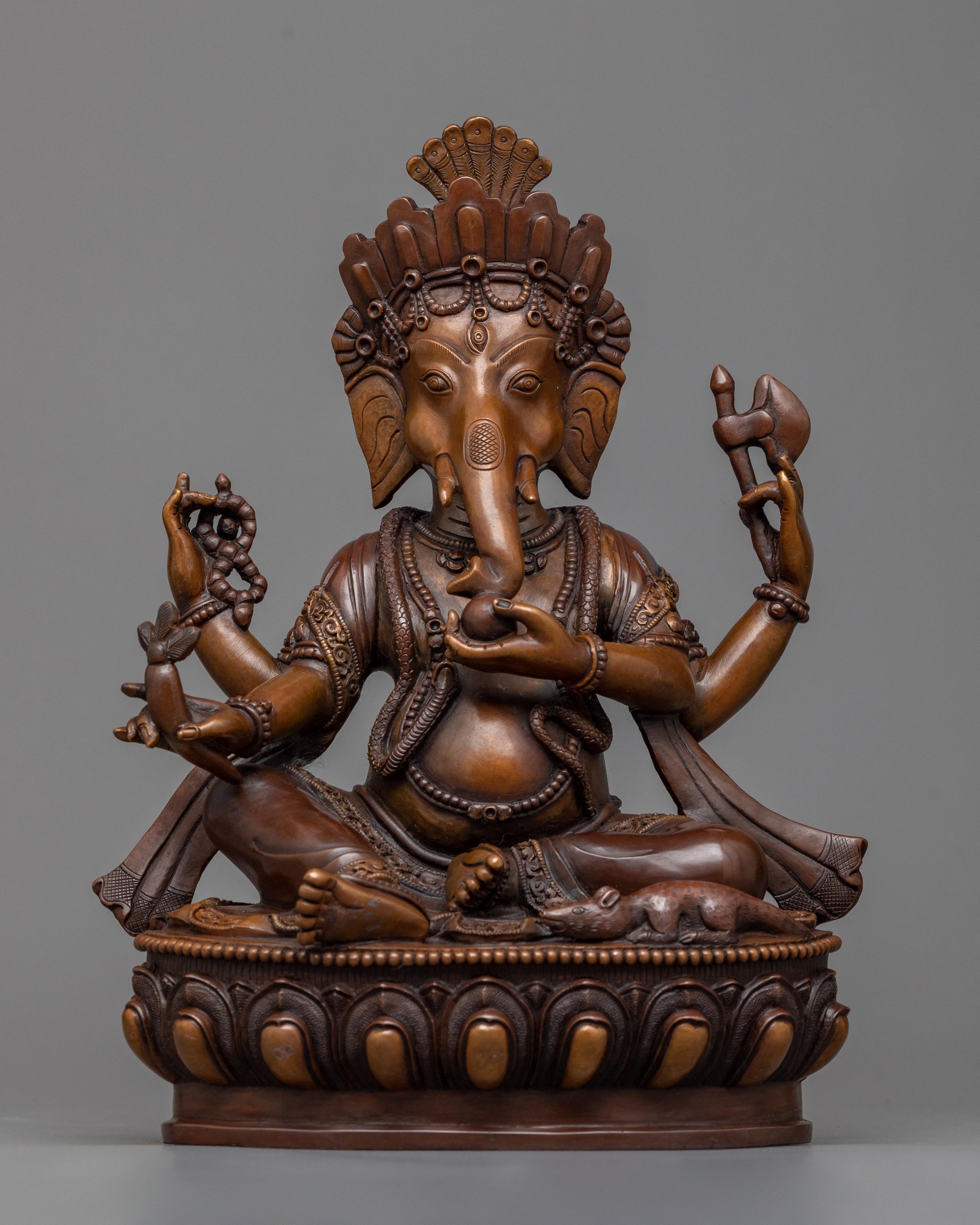 Elegant Ganesha Artwork | Divine Representation of Wisdom and Prosperi