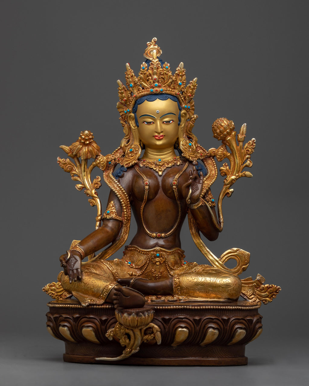 Green Tara Energy Statue | Empower Your Spiritual Journey