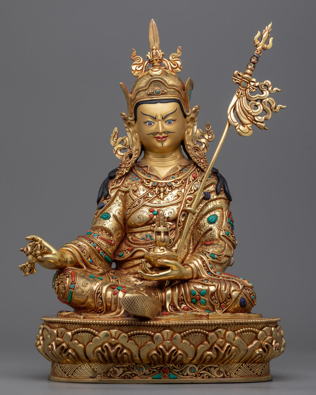 Premium Guru Rinpoche Statue for Sale | Traditionally Hand made Statue