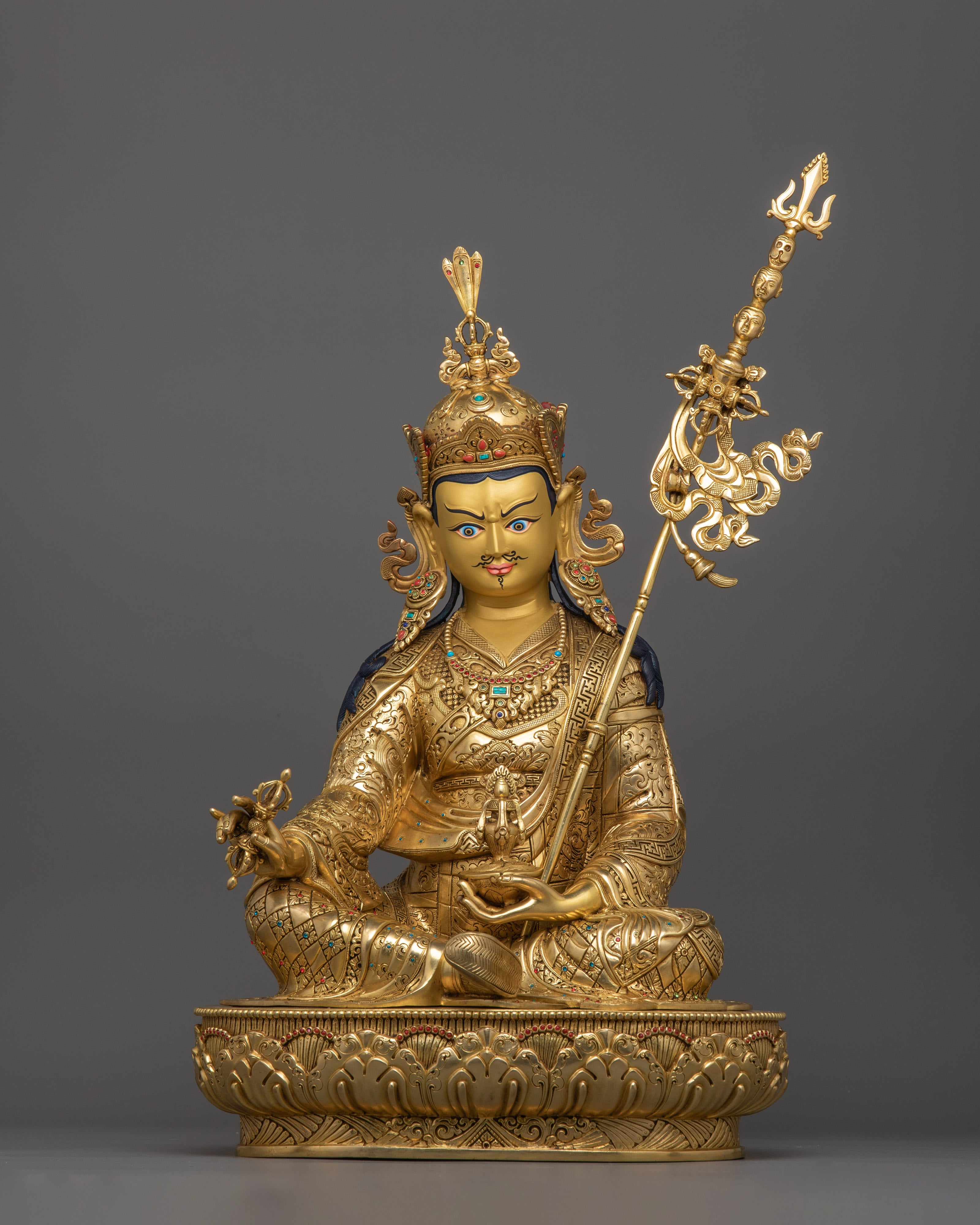 Guru Rinpoche The Lotus-Born Master of Enlightenment | Tantric Buddha