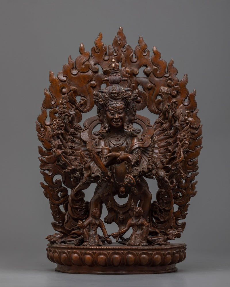 Kalachakra Deity Statue | An Artistic Ode to Cosmic Mysteries