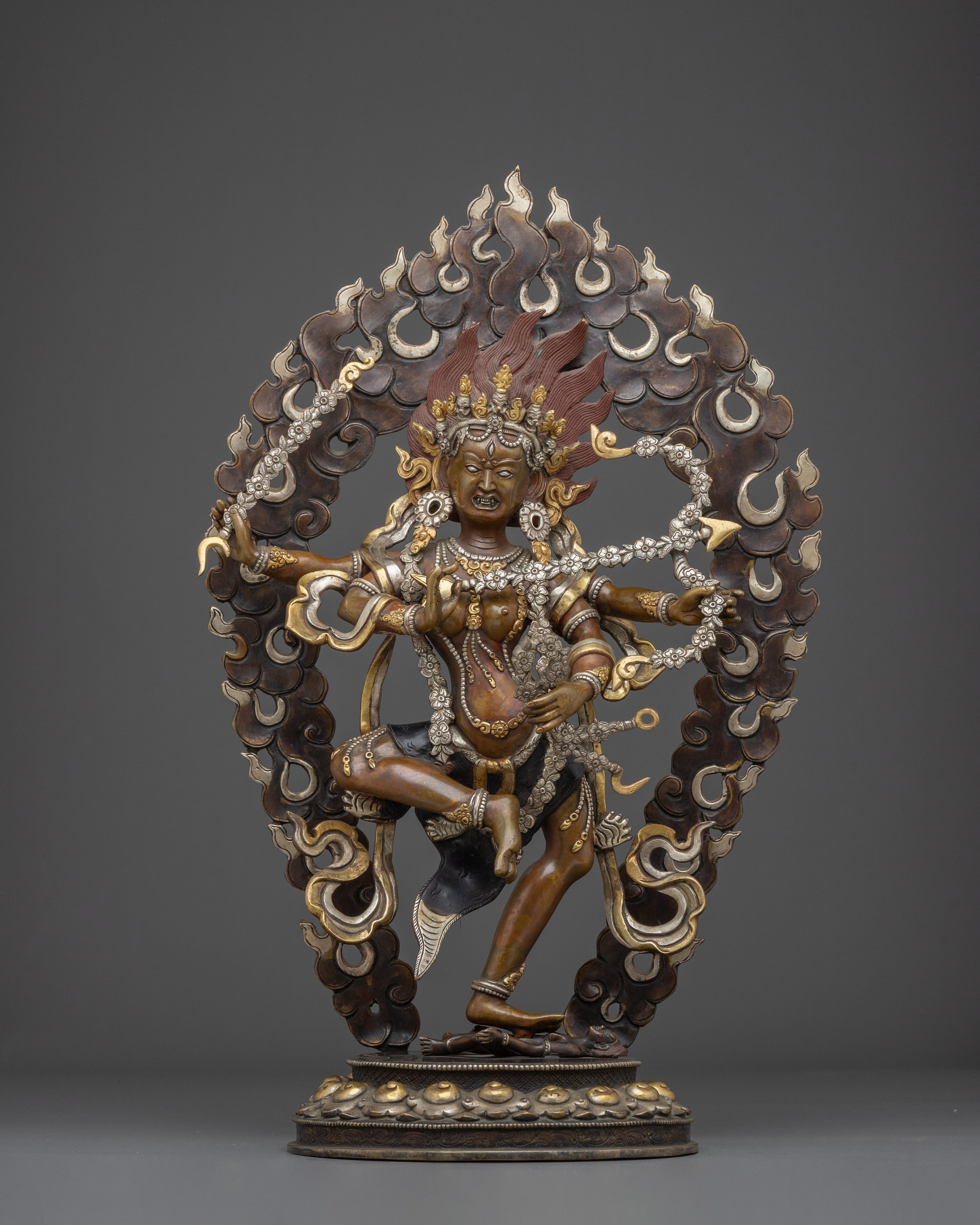 Kurukulla Art, Wrathful Compassion Deity | Buddhist Art from Nepal