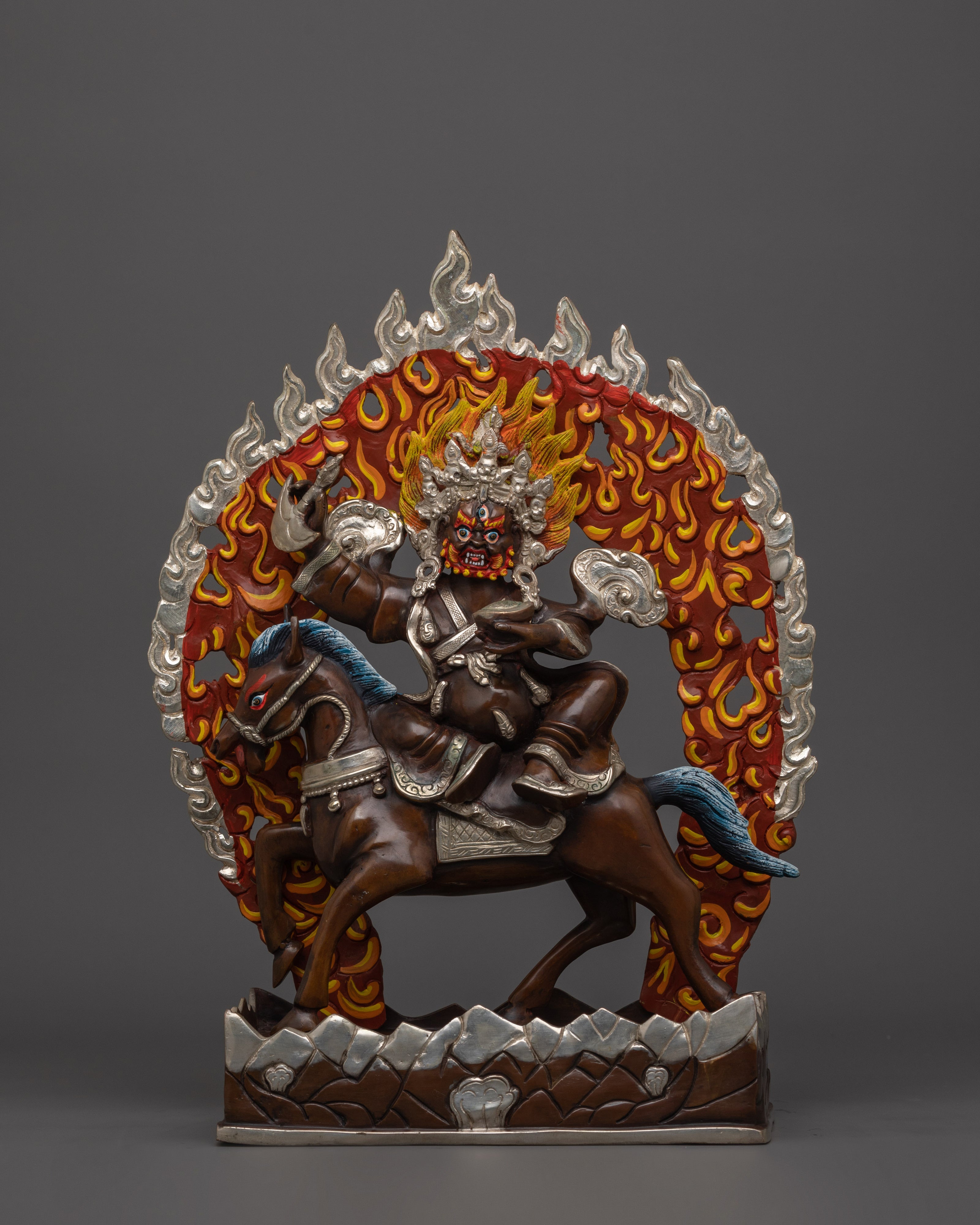 Dharmapala Mahakala Statue | Protector Deity