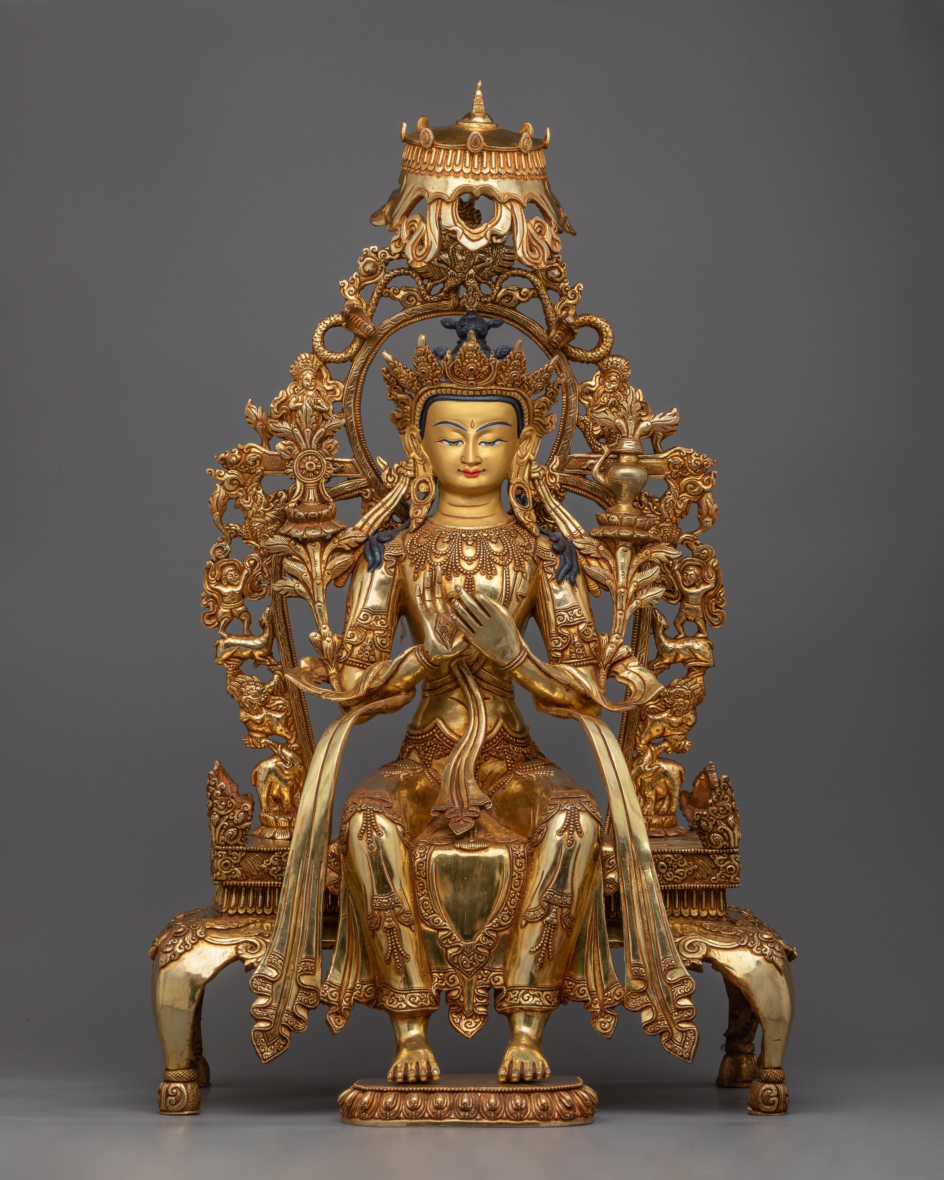 Buddha of Future Maitreya Statue | Embrace Prosperity and Enlightenmen