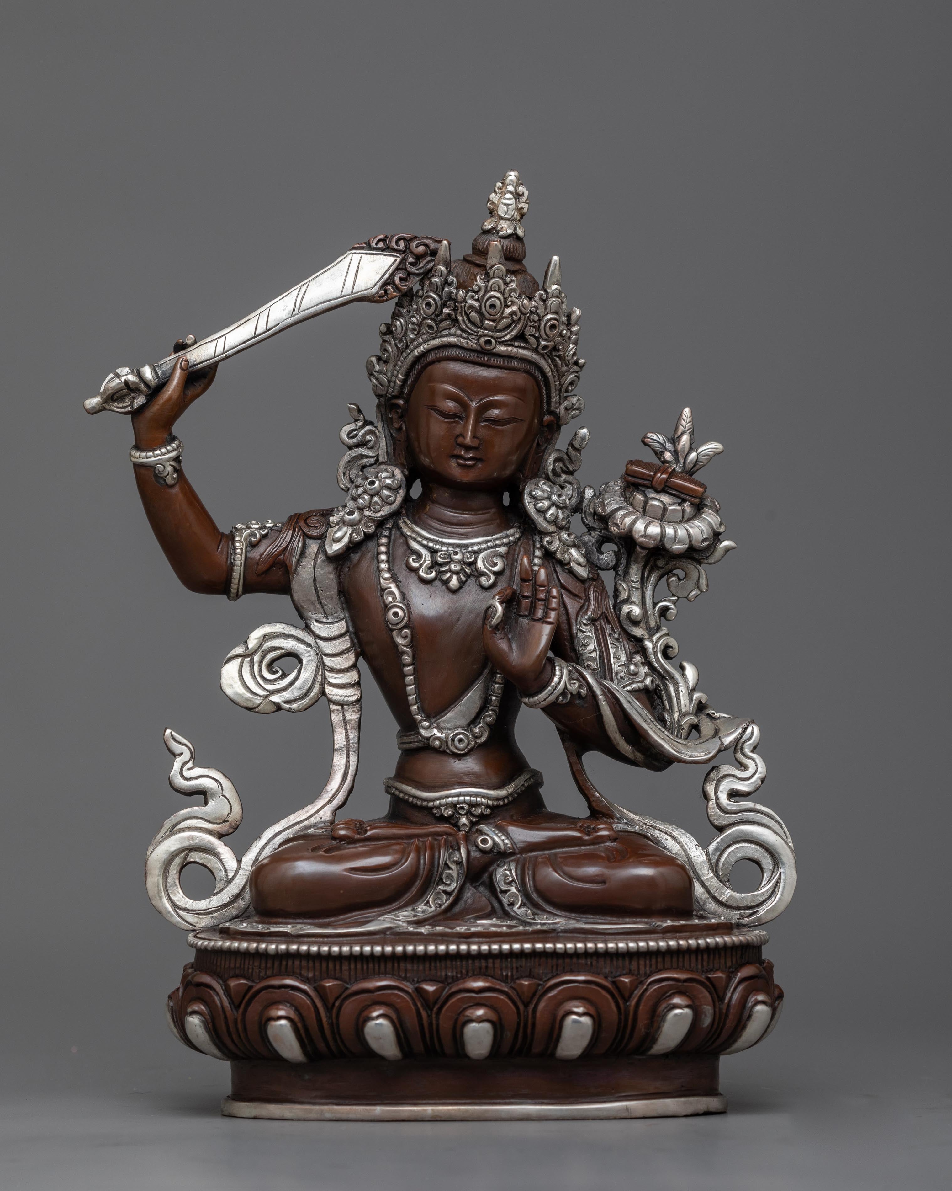 Bodhisattva Manjushri Buddha Statue | Handmade Statue Online