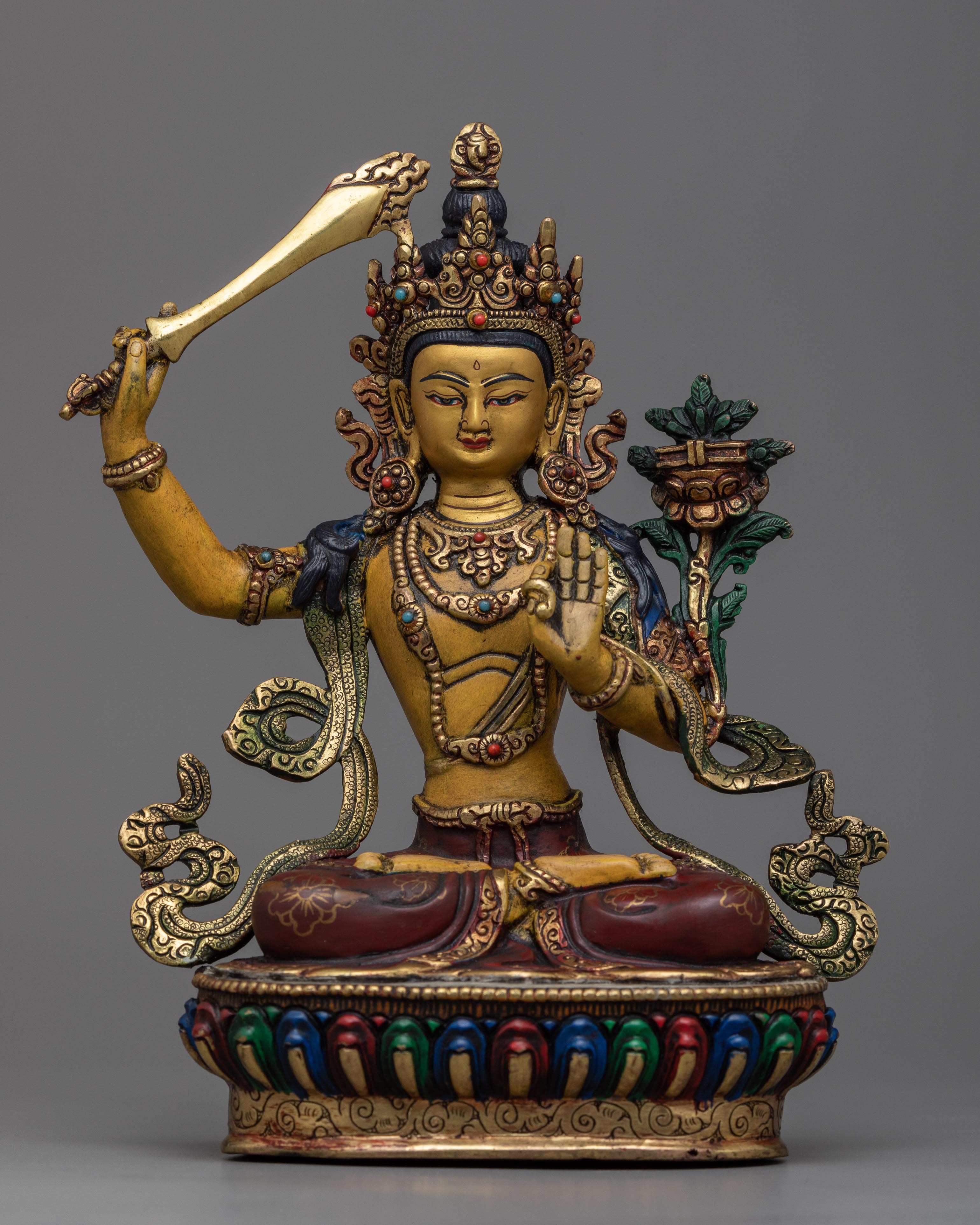 The Mañjuśrī Statue | Immerse yourself in the enlightened