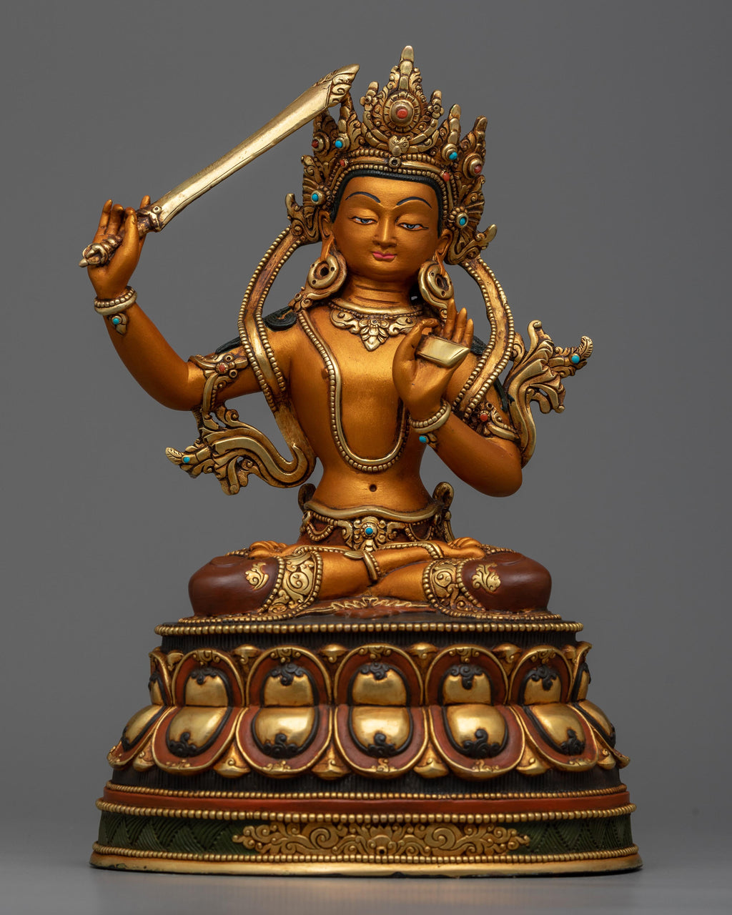 Perfect Statue for Manjushri Dharma Center | The Beacon of Wisdom and