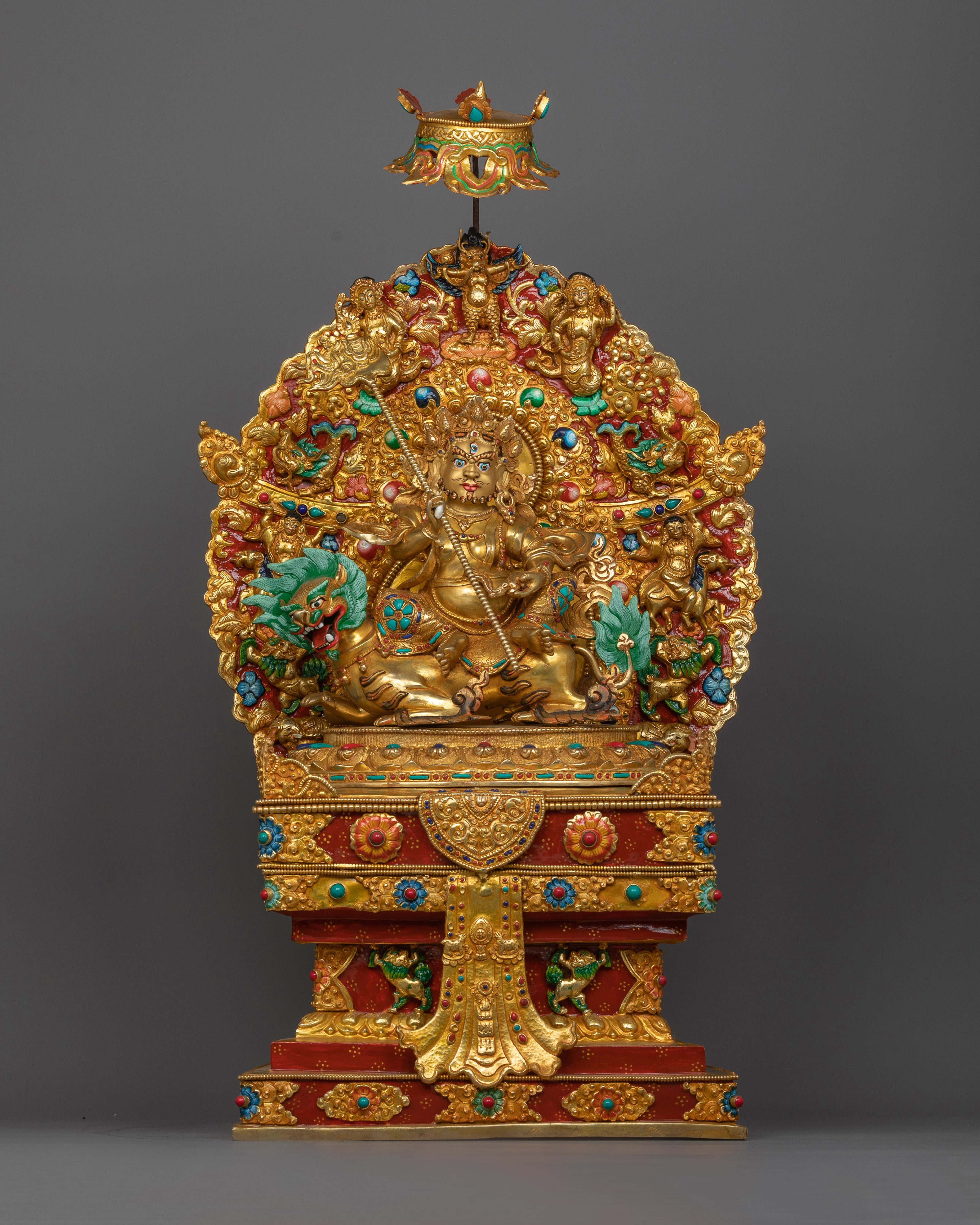 Jewels Deity Namtoshe Statue | Bask in Grandeur with Unparalleled Luxu