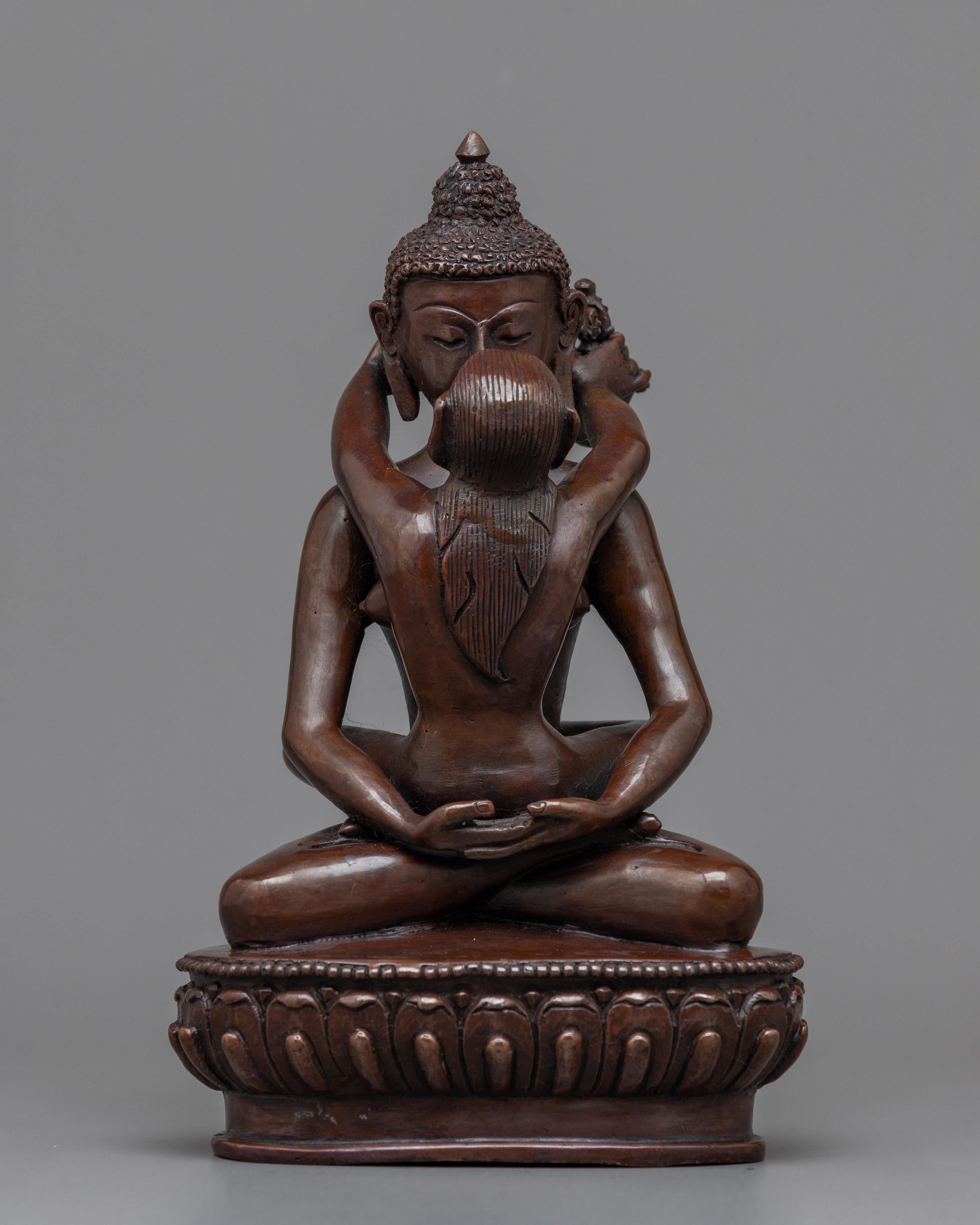 The Tranquil Harmony of Samantabhadra tibetan and Consort | A Beacon o