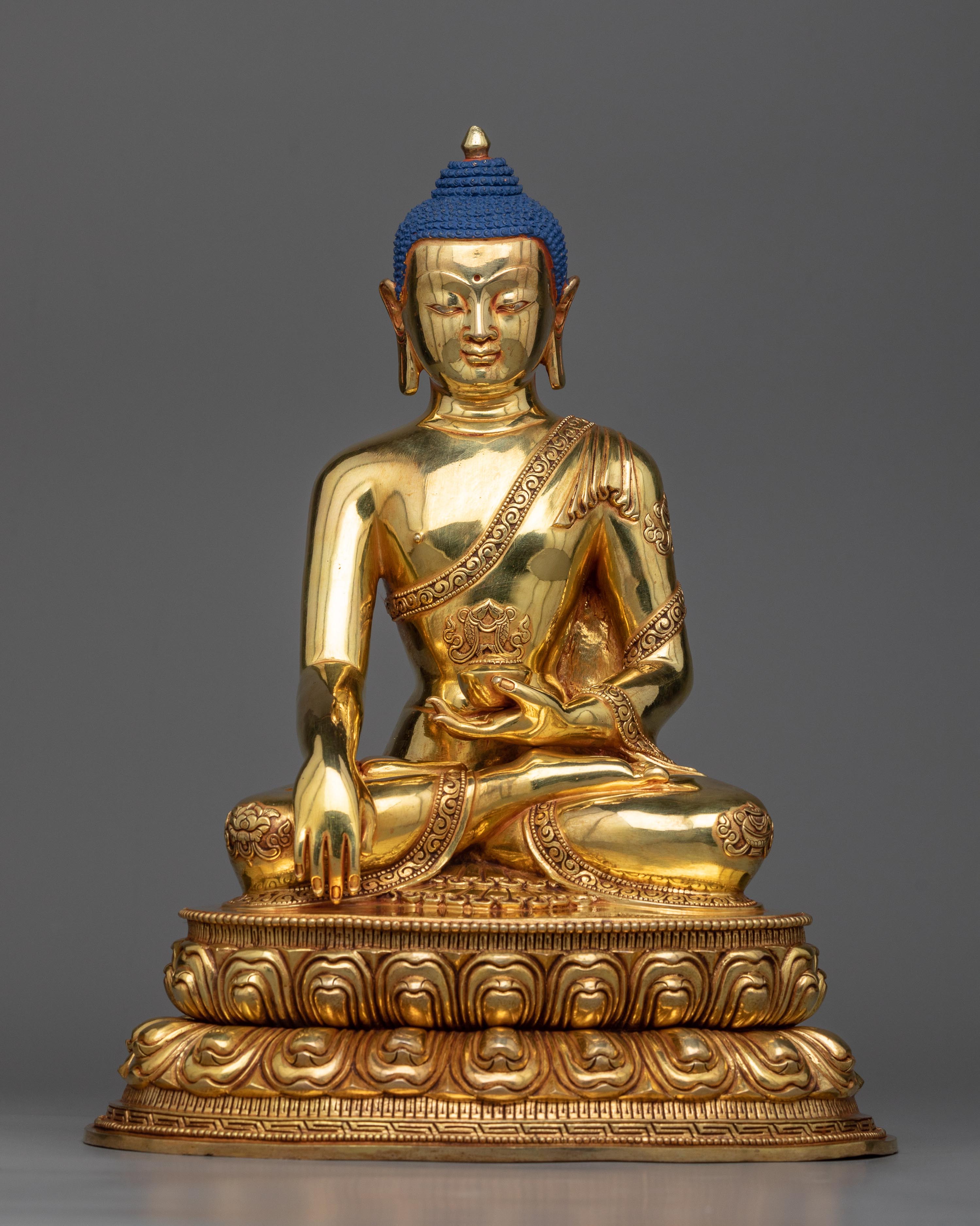 Shakyamuni Buddha - Elegant Enlightenment Statue | Himalayan Buddhism
