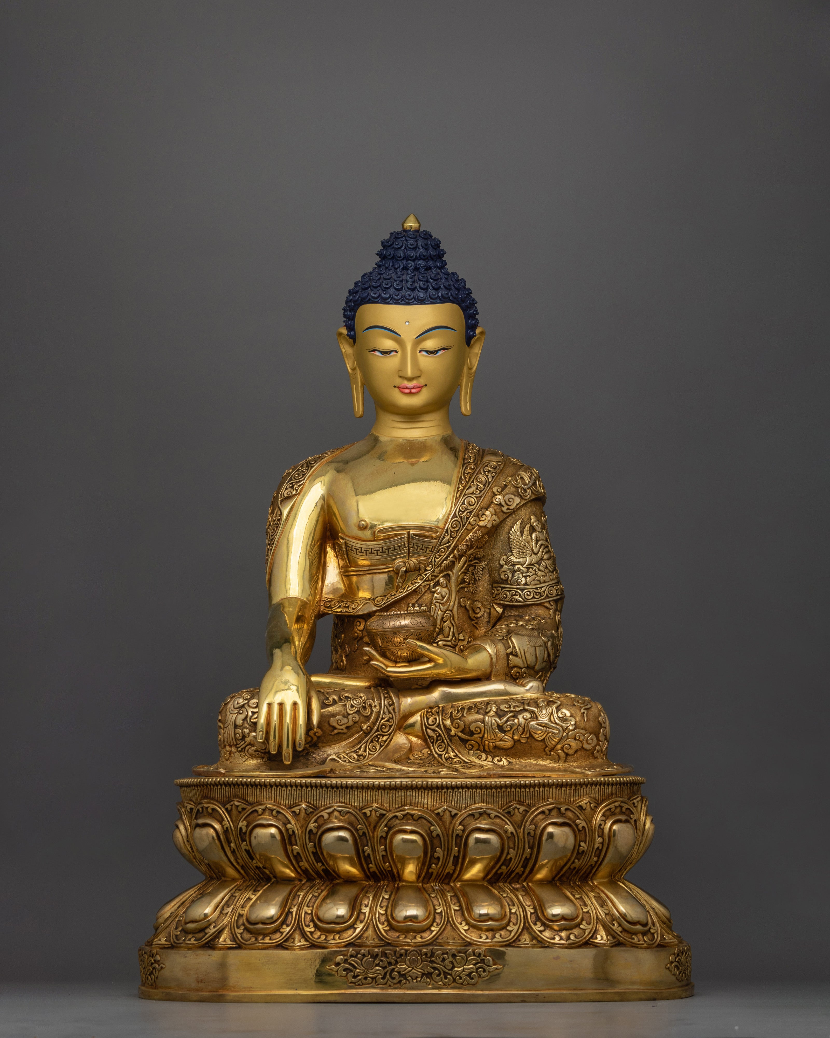 Enlightened Prince of Lumbini Shakyamuni Buddha Sculpture | Symbol of