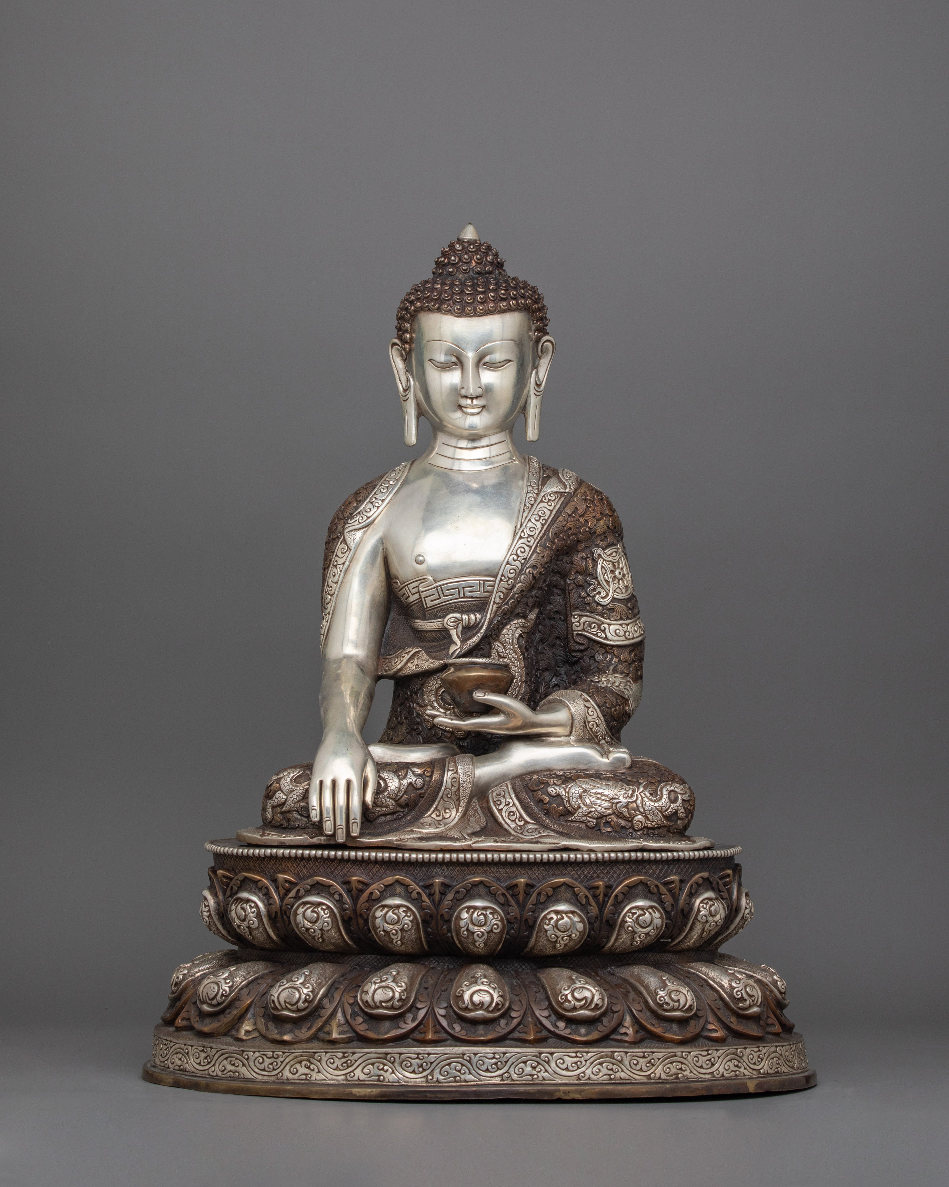 Enlightened Dharma Teacher Shakyamuni Buddha Statue | Symbol of Inner