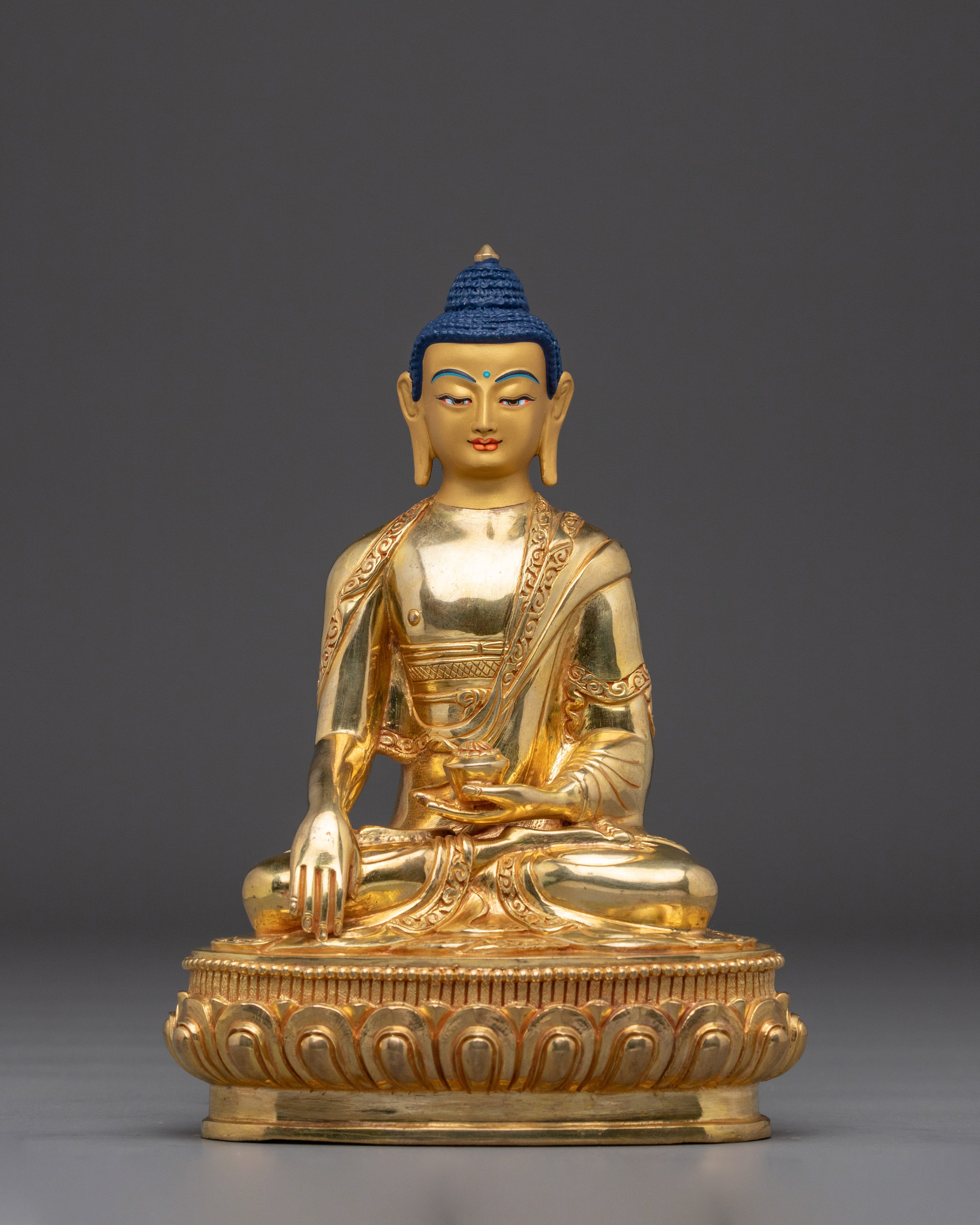 Golden Gautama Buddha Artwork | Shakyamuni Buddha - The Sage of Shakya