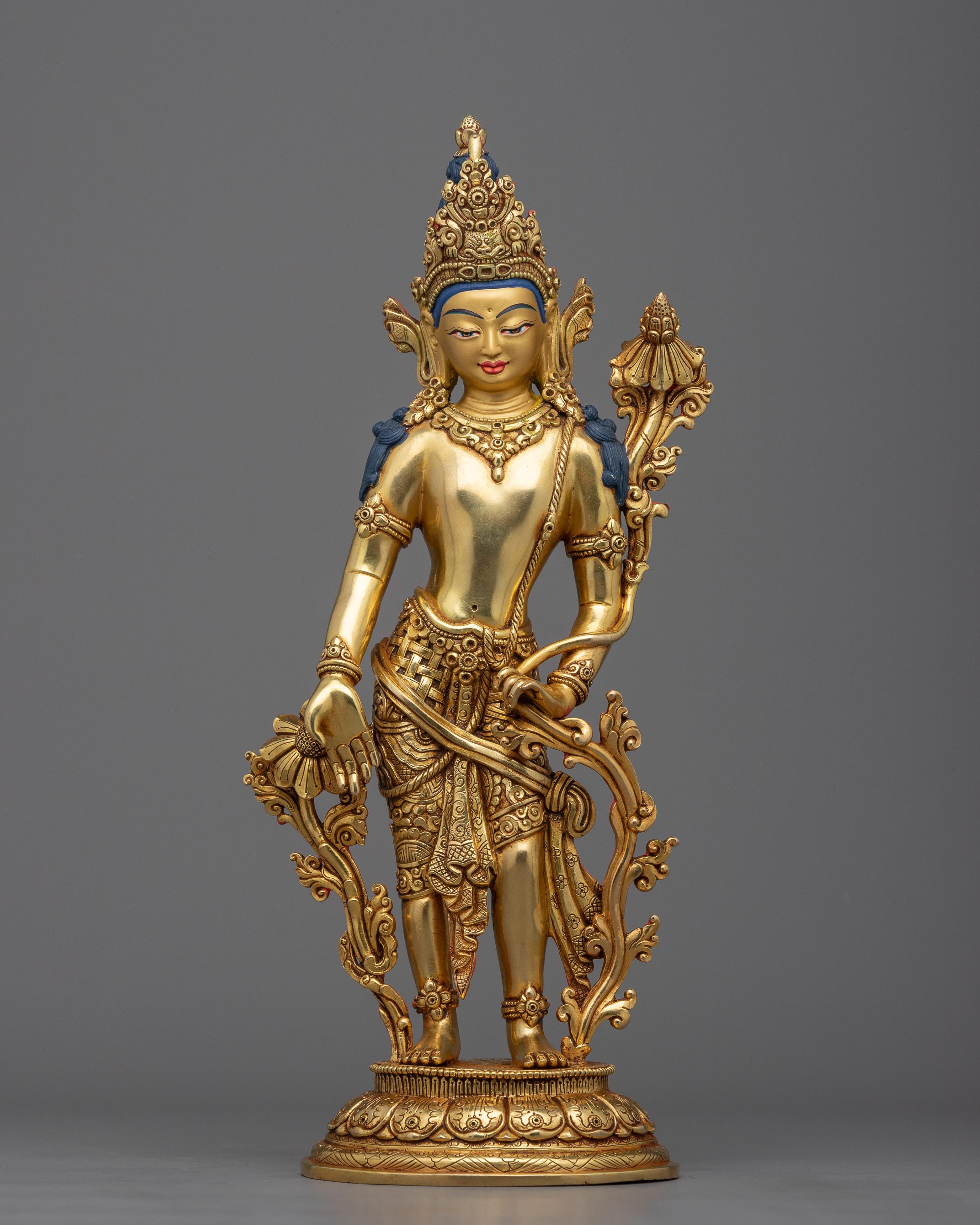 Premium Standing Chenrezig Statue | Experience Divine Compassion